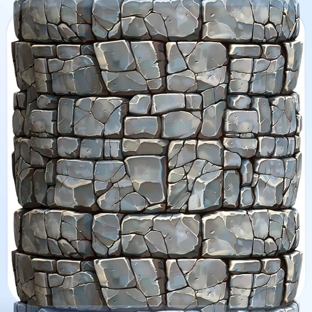 Stylized Wall Seamless Texture by zames1992d