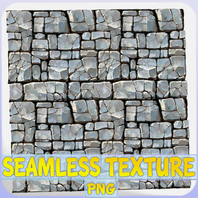 Stylized Wall Seamless Texture by zames1992d