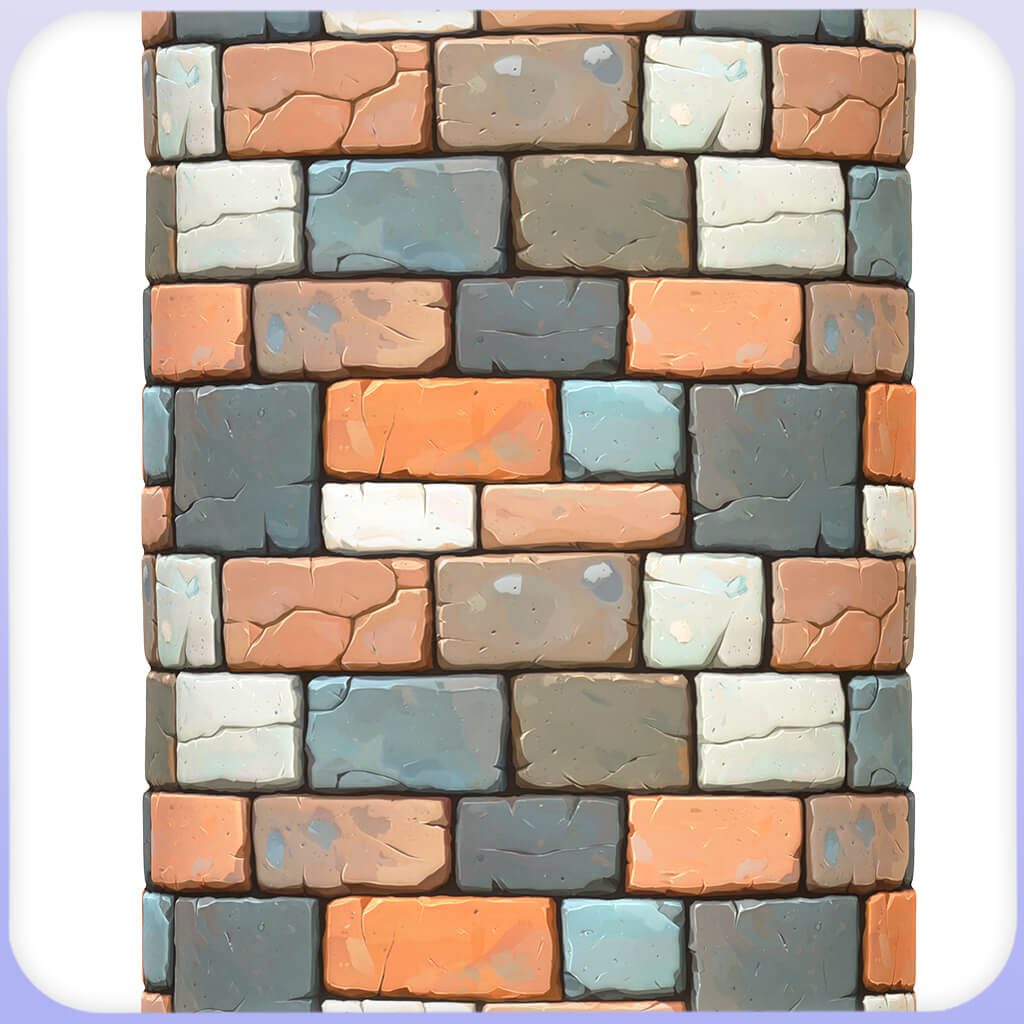Stylized Wall Seamless Texture by zames1992d