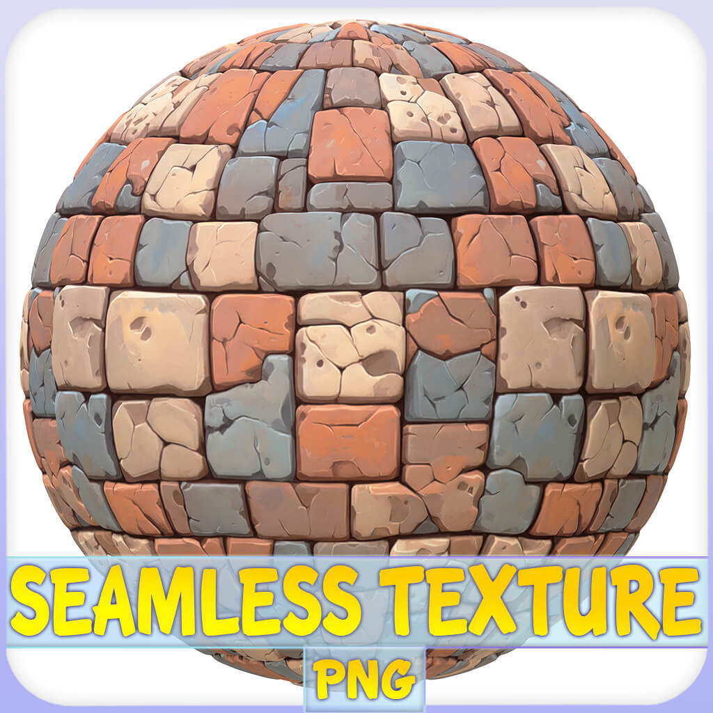 Stylized Wall Seamless Texture by zames1992d