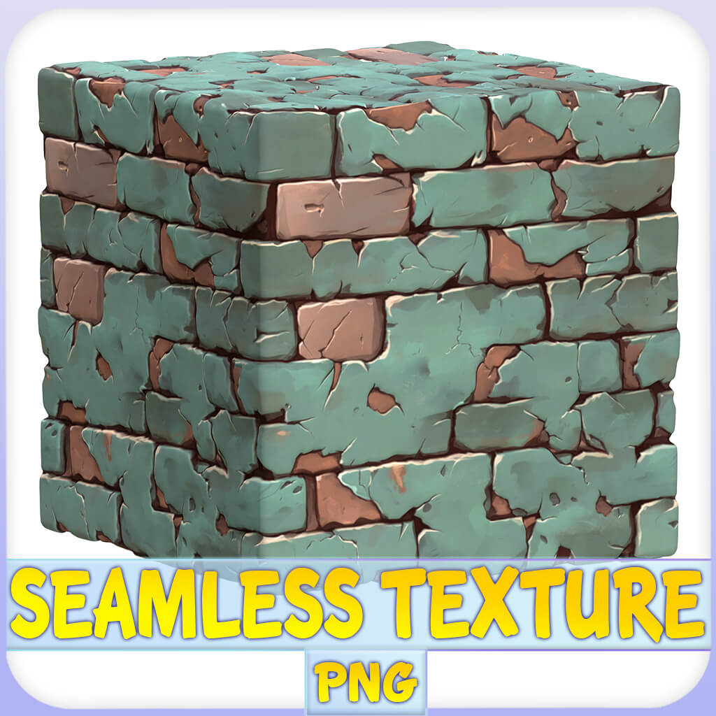 Stylized Wall Seamless Texture by zames1992d