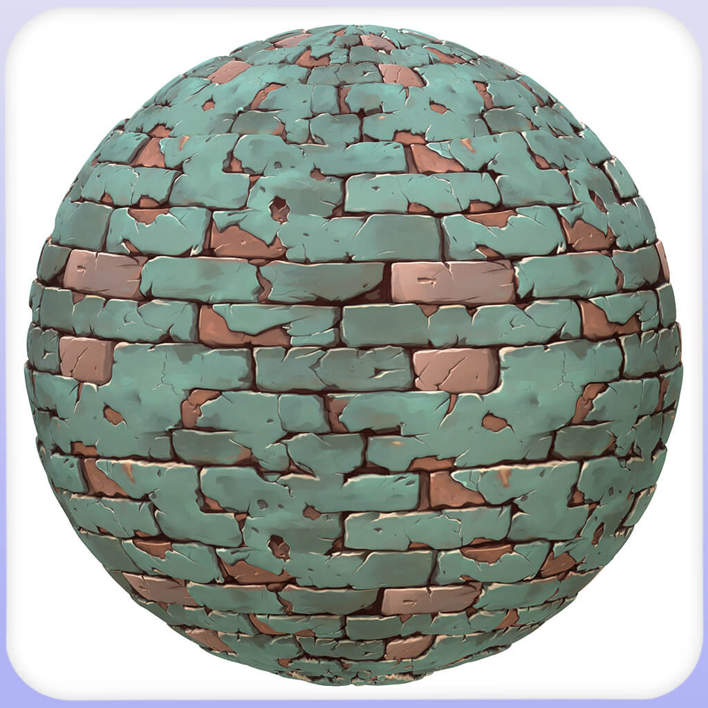 Stylized Wall Seamless Texture by zames1992d