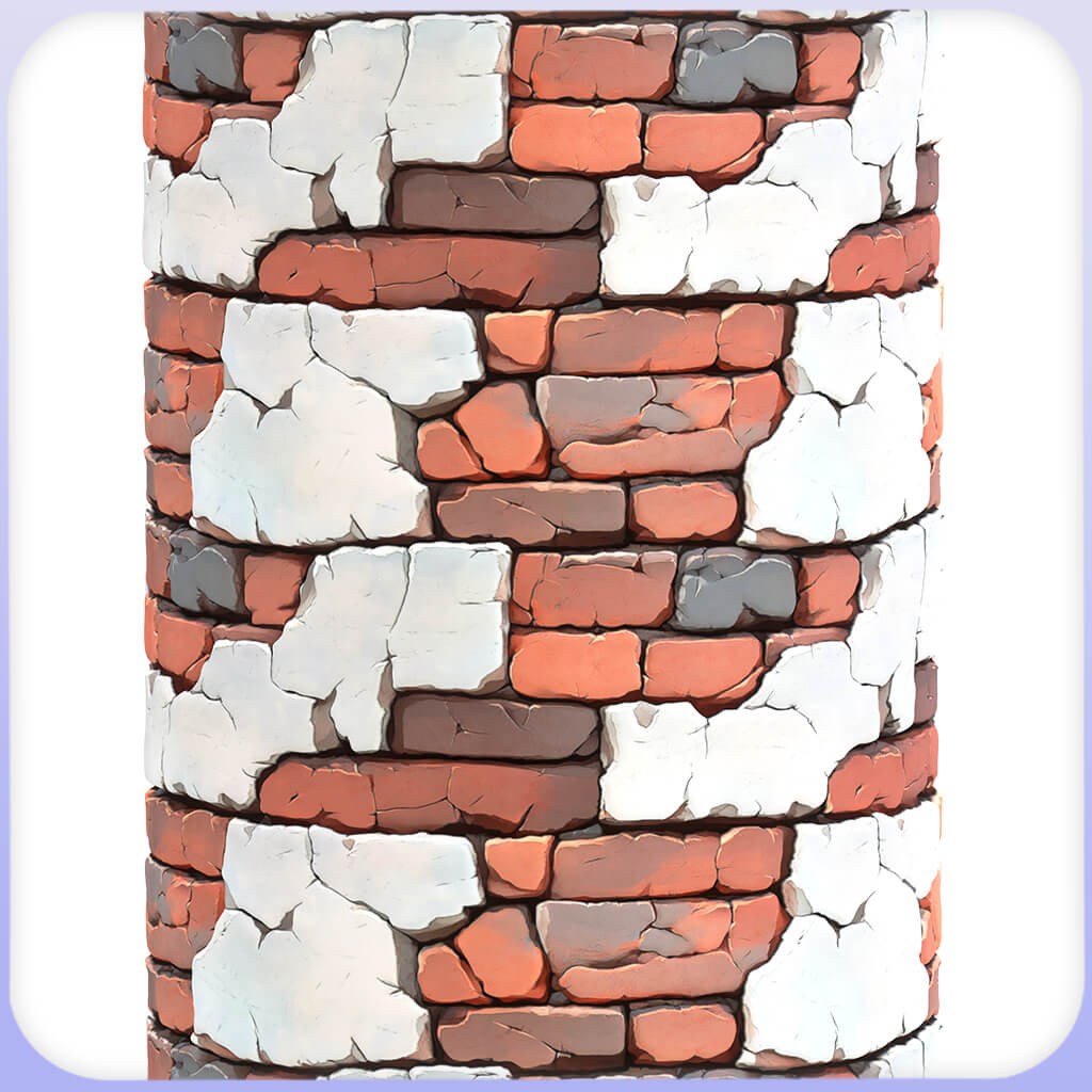 Stylized Wall Seamless Texture by zames1992d