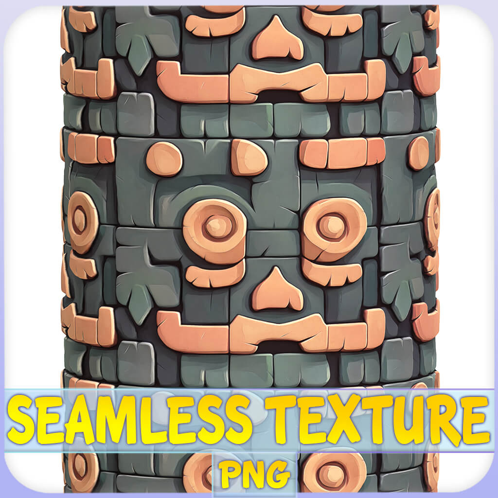 Stylized Wall Seamless Texture by zames1992d