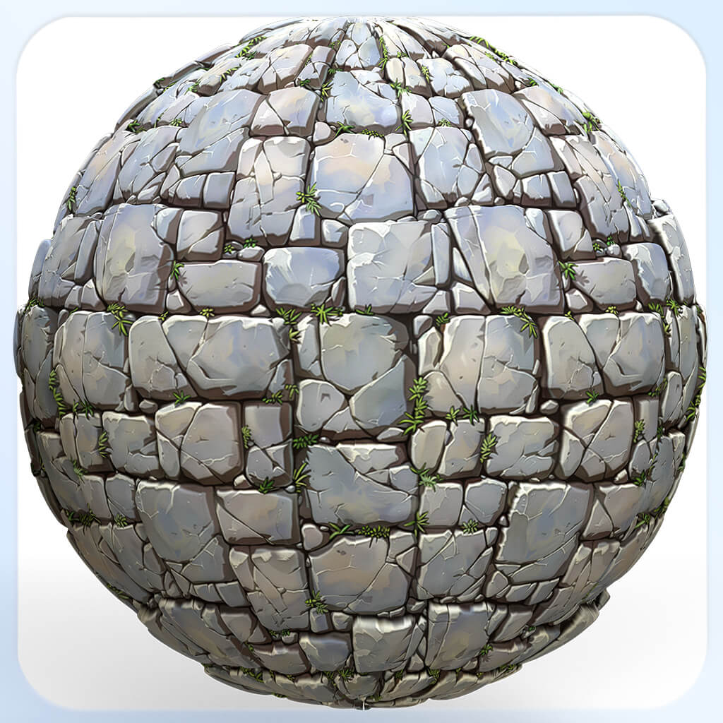 Stylized Wall Seamless Texture by zames1992d