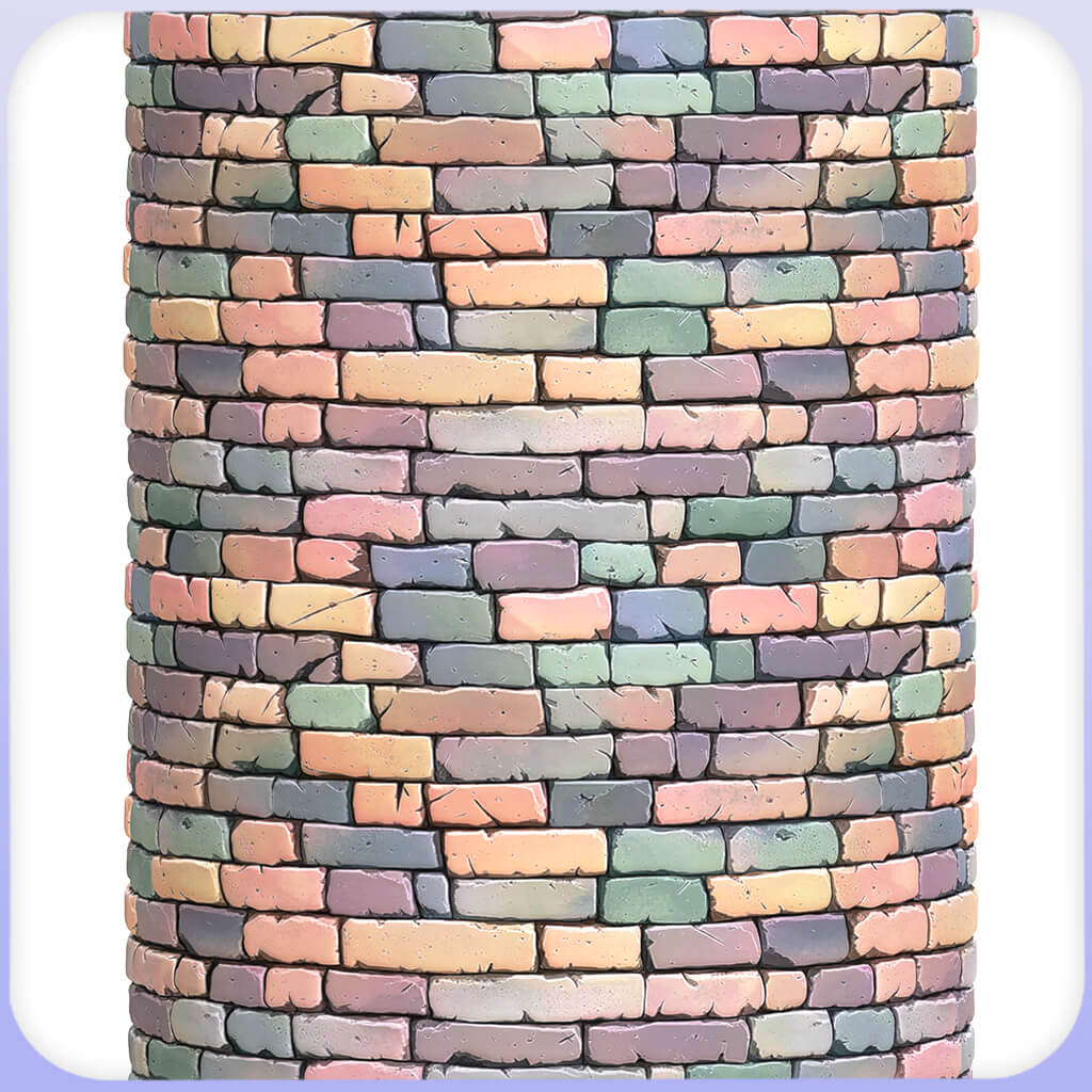 Stylized Wall Seamless Texture by zames1992d