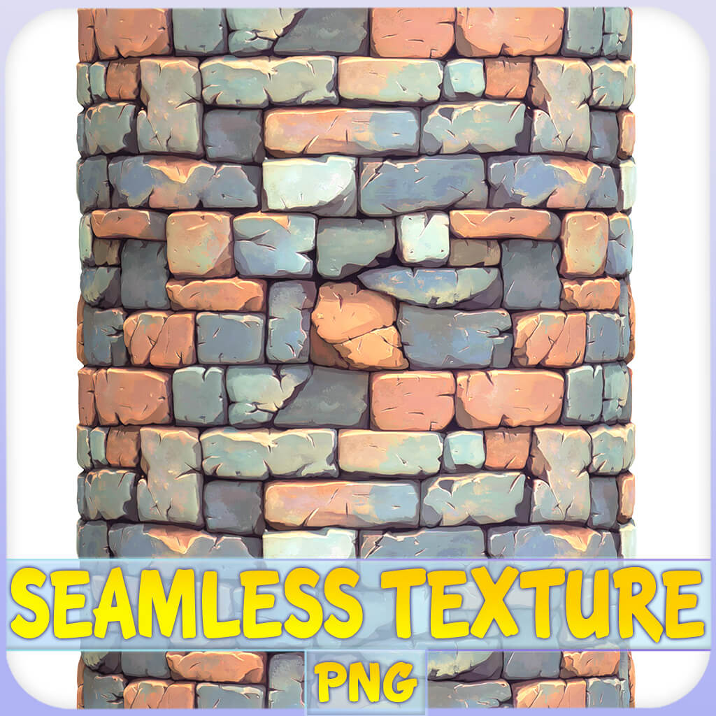 Stylized Wall Seamless Texture by zames1992d