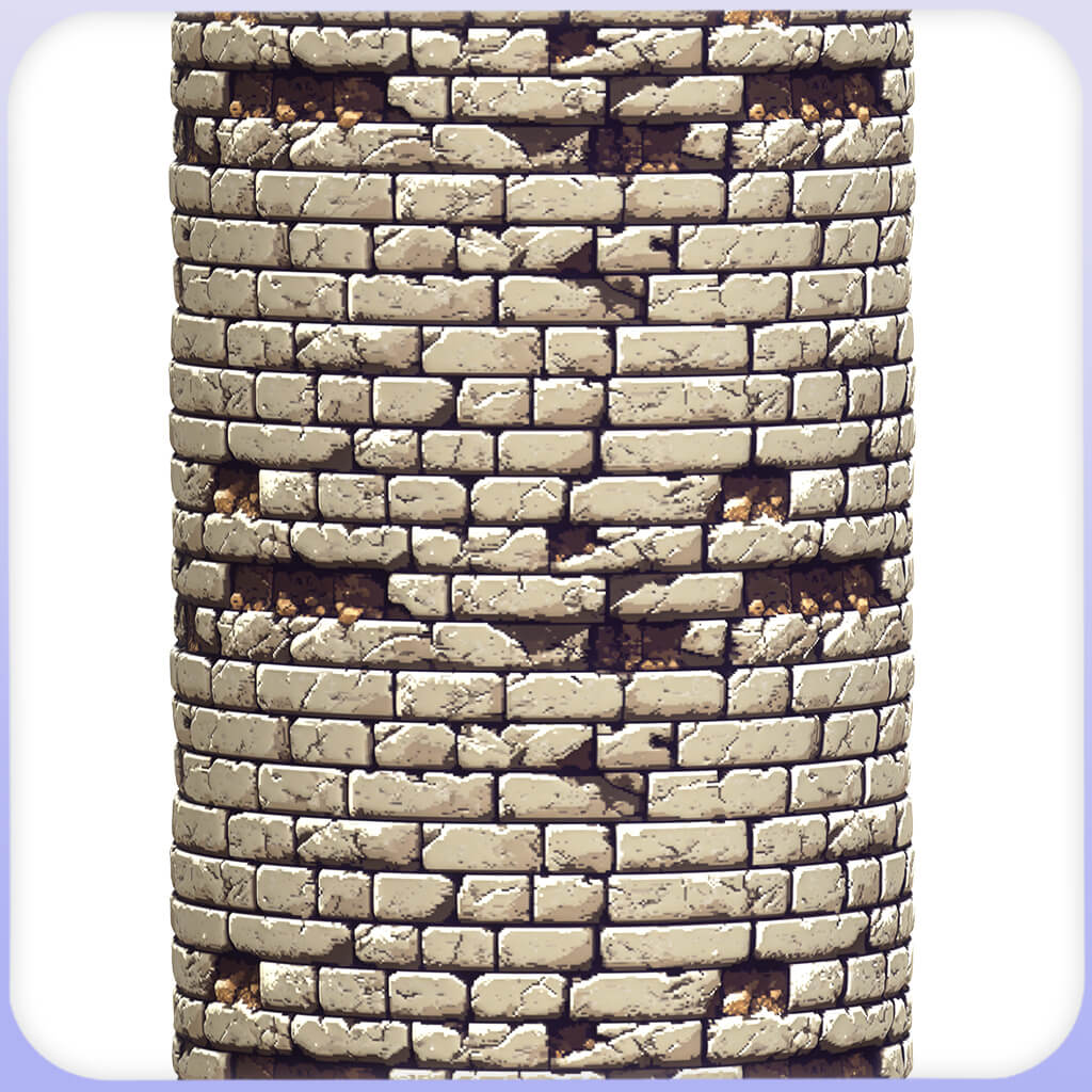 Stylized Wall Seamless Texture by zames1992d