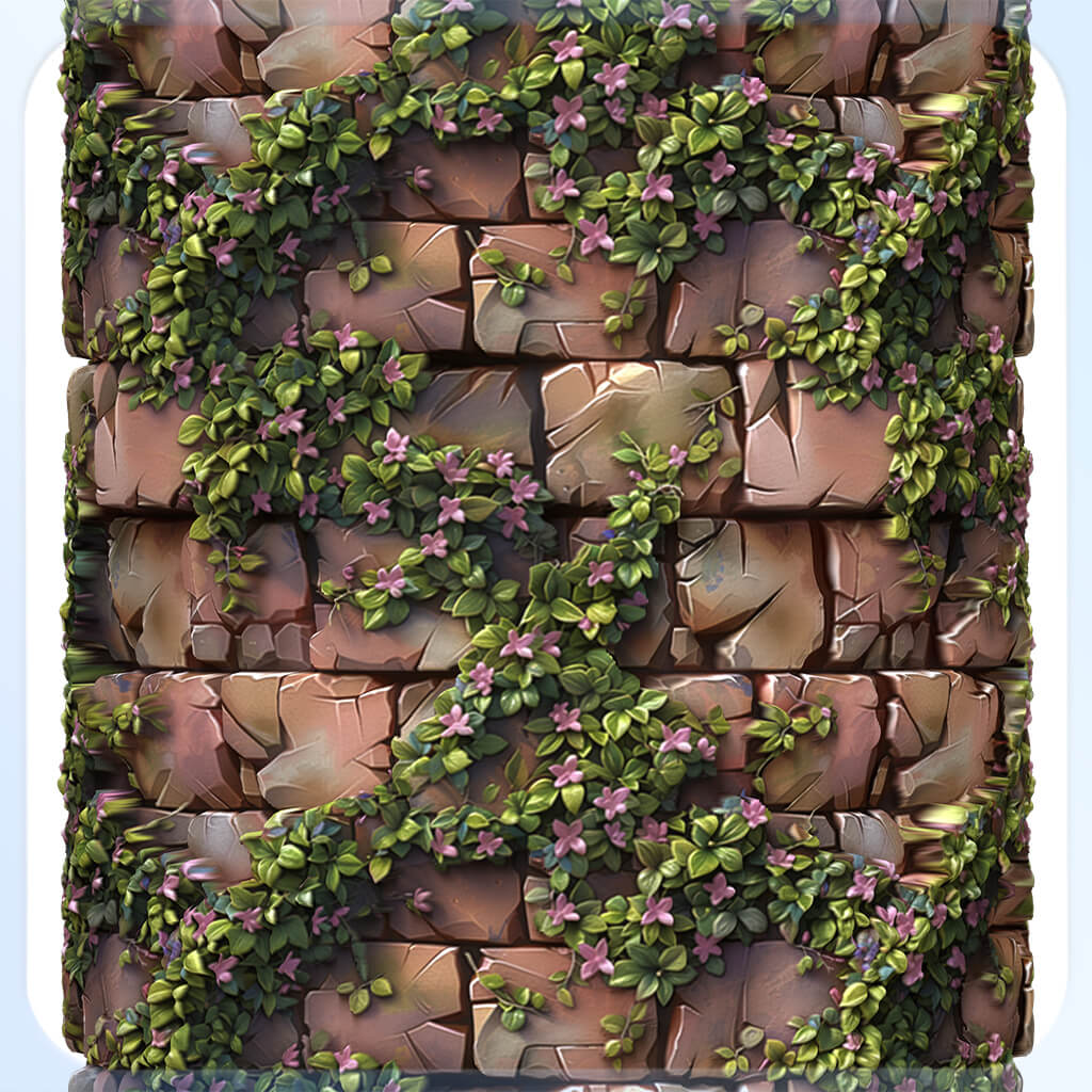 Stylized Wall Seamless Texture by zames1992d