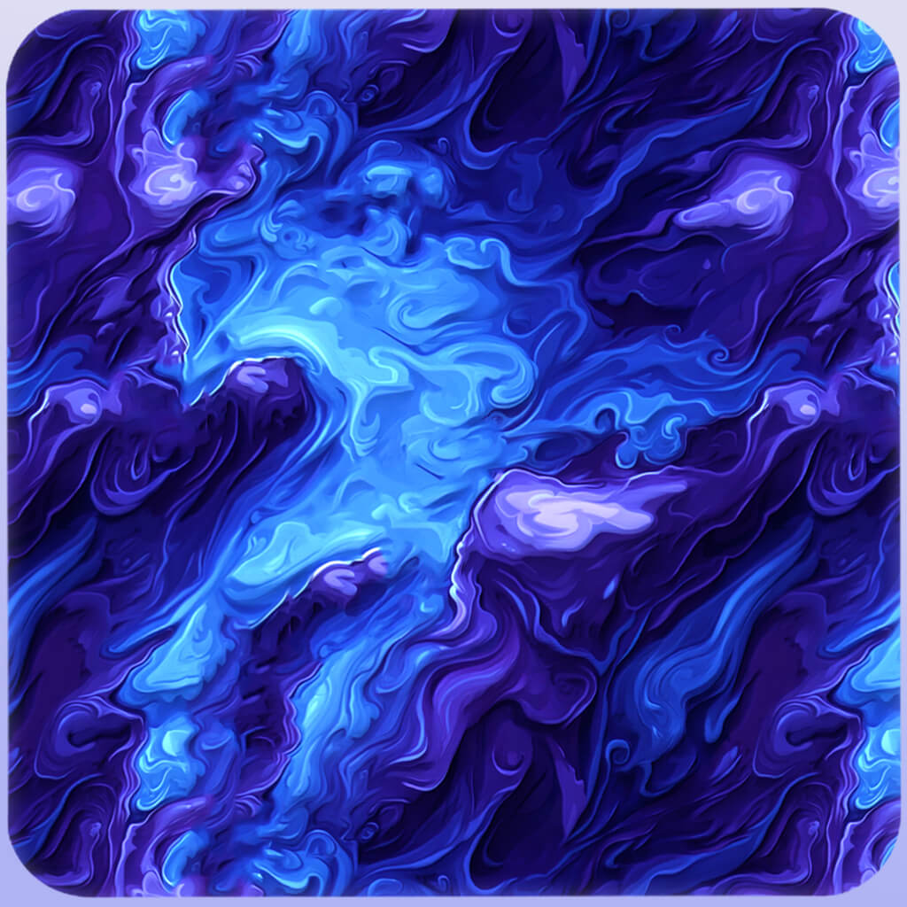 Stylized Water Seamless Texture by zames1992d