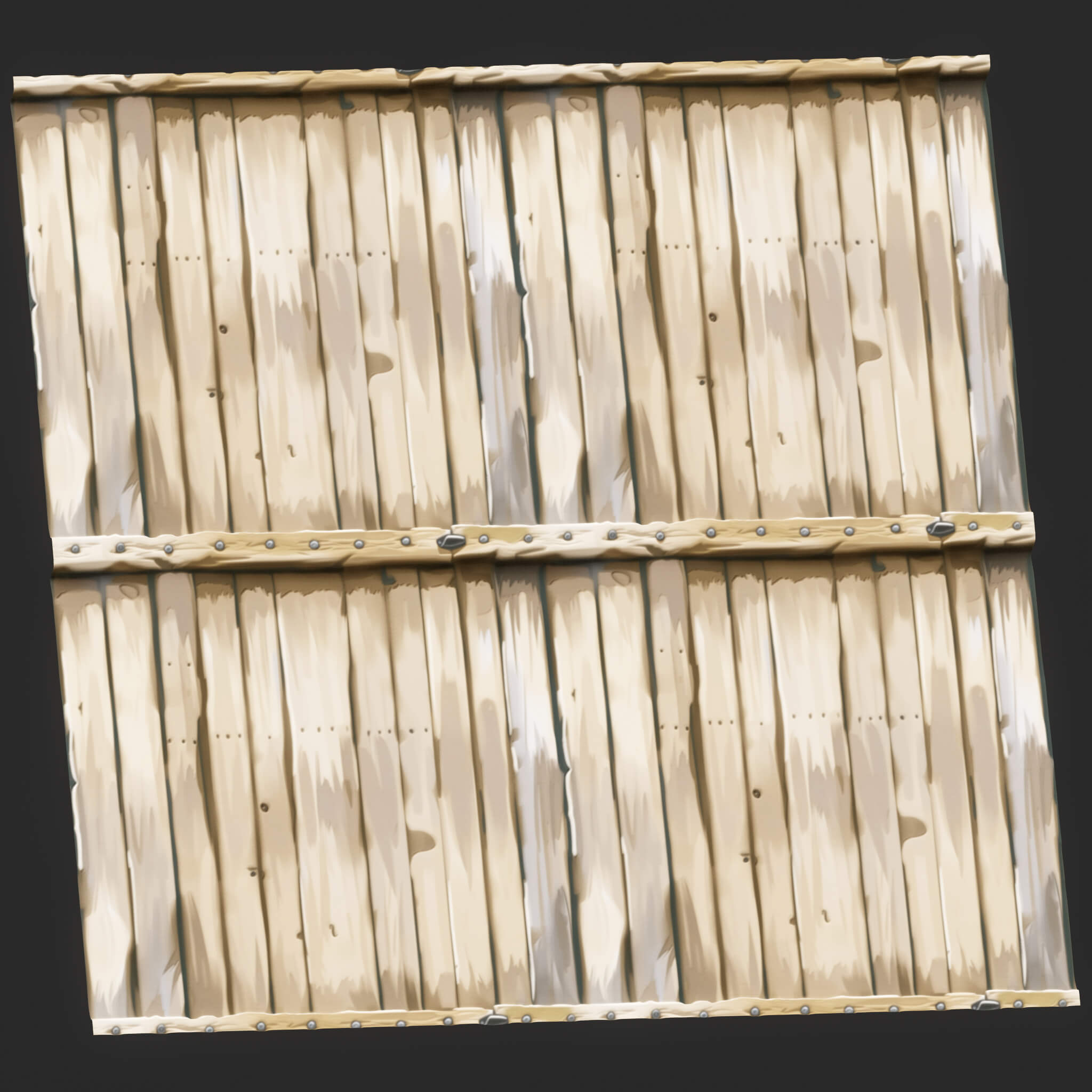 Stylized Wood Fence Seamless Texture by zames1992d