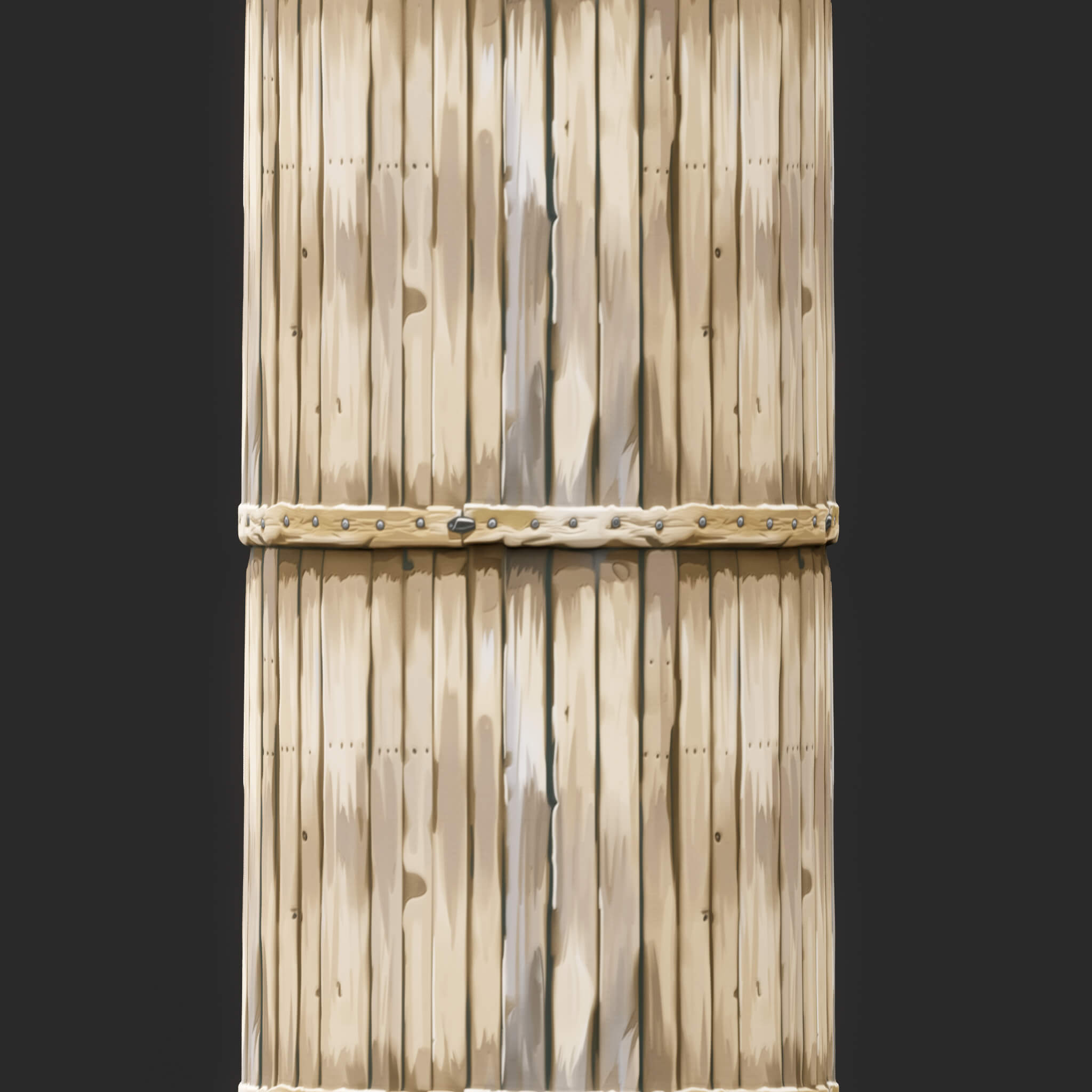 Stylized Wood Fence Seamless Texture by zames1992d