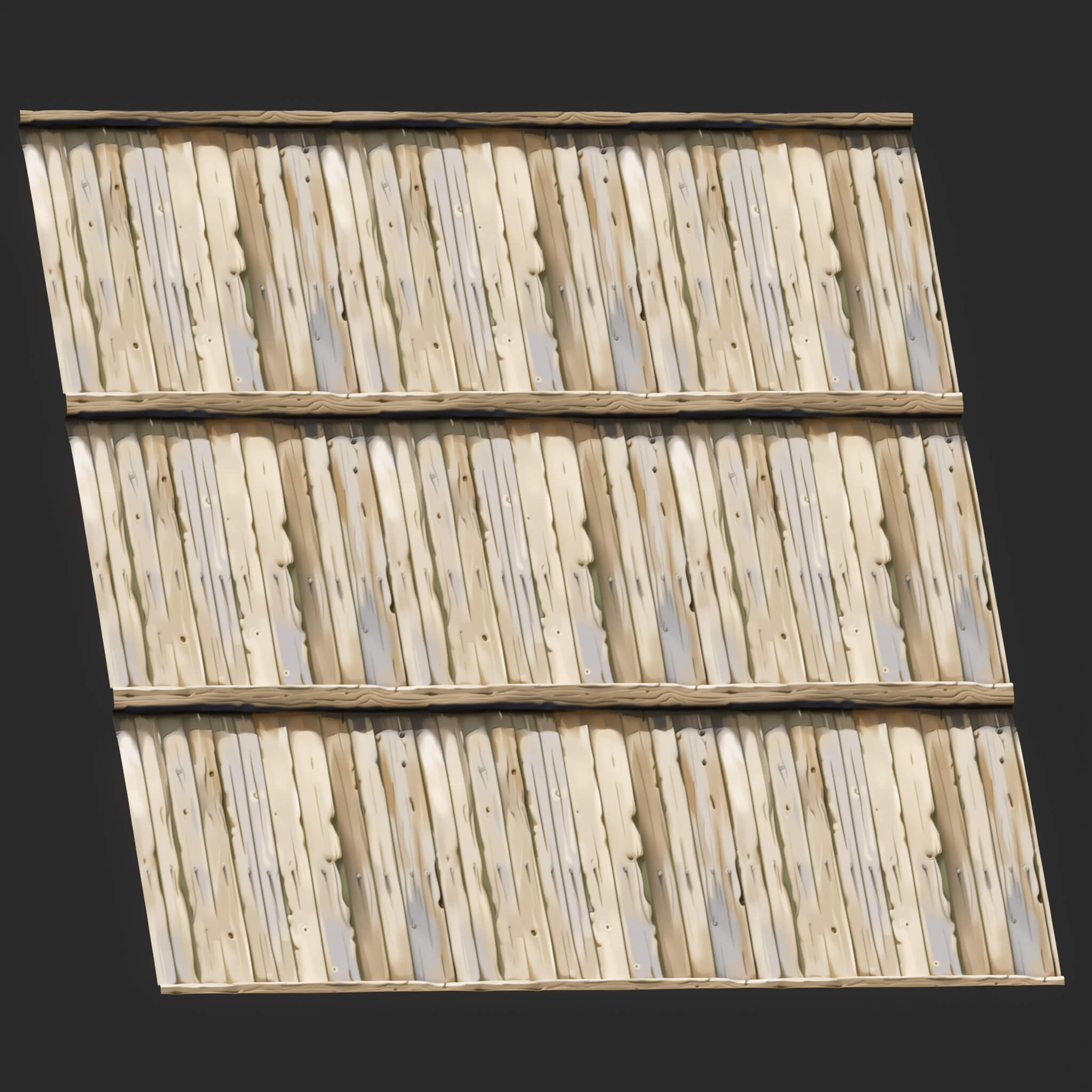 Stylized Wood Fence Seamless Texture by zames1992d
