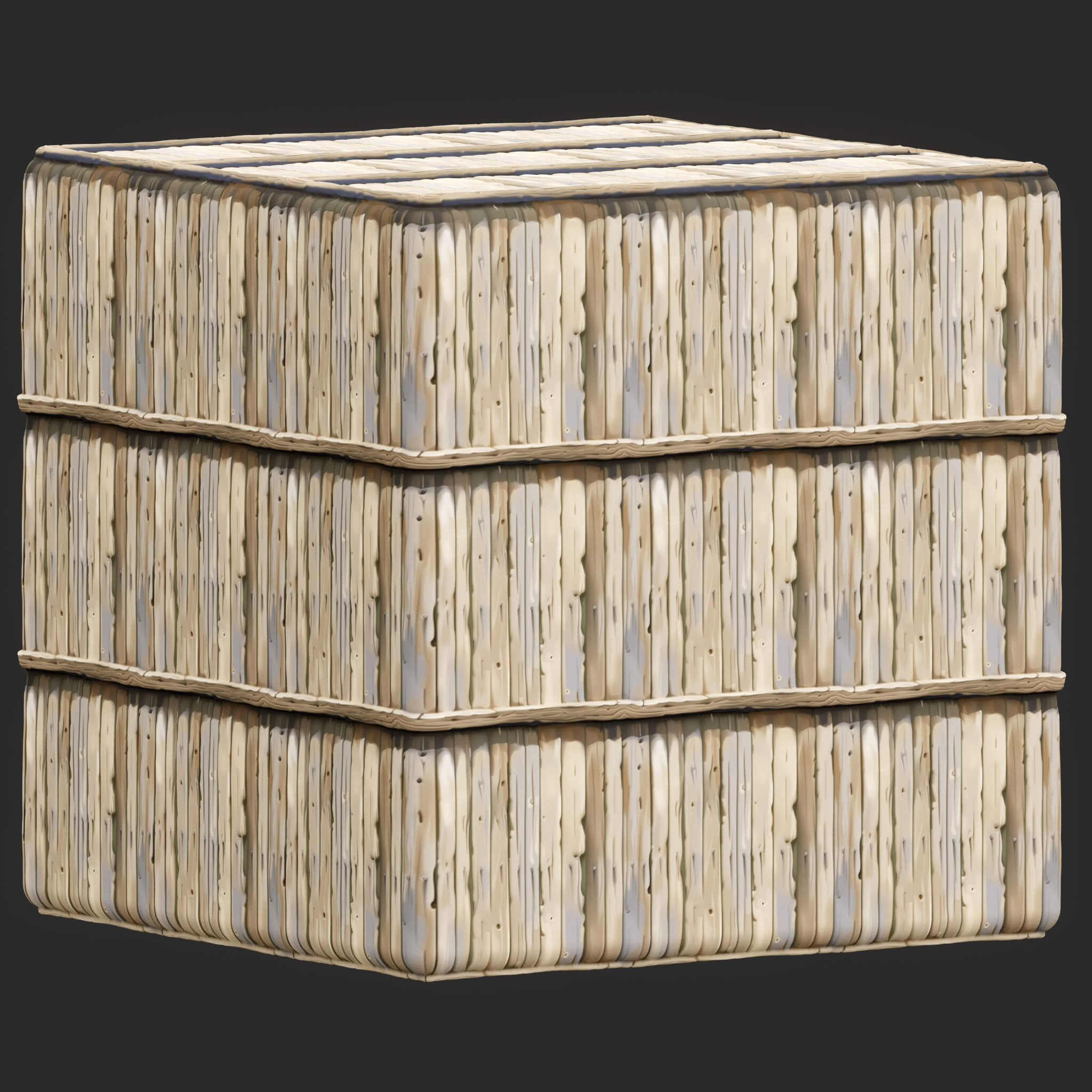 Stylized Wood Fence Seamless Texture by zames1992d
