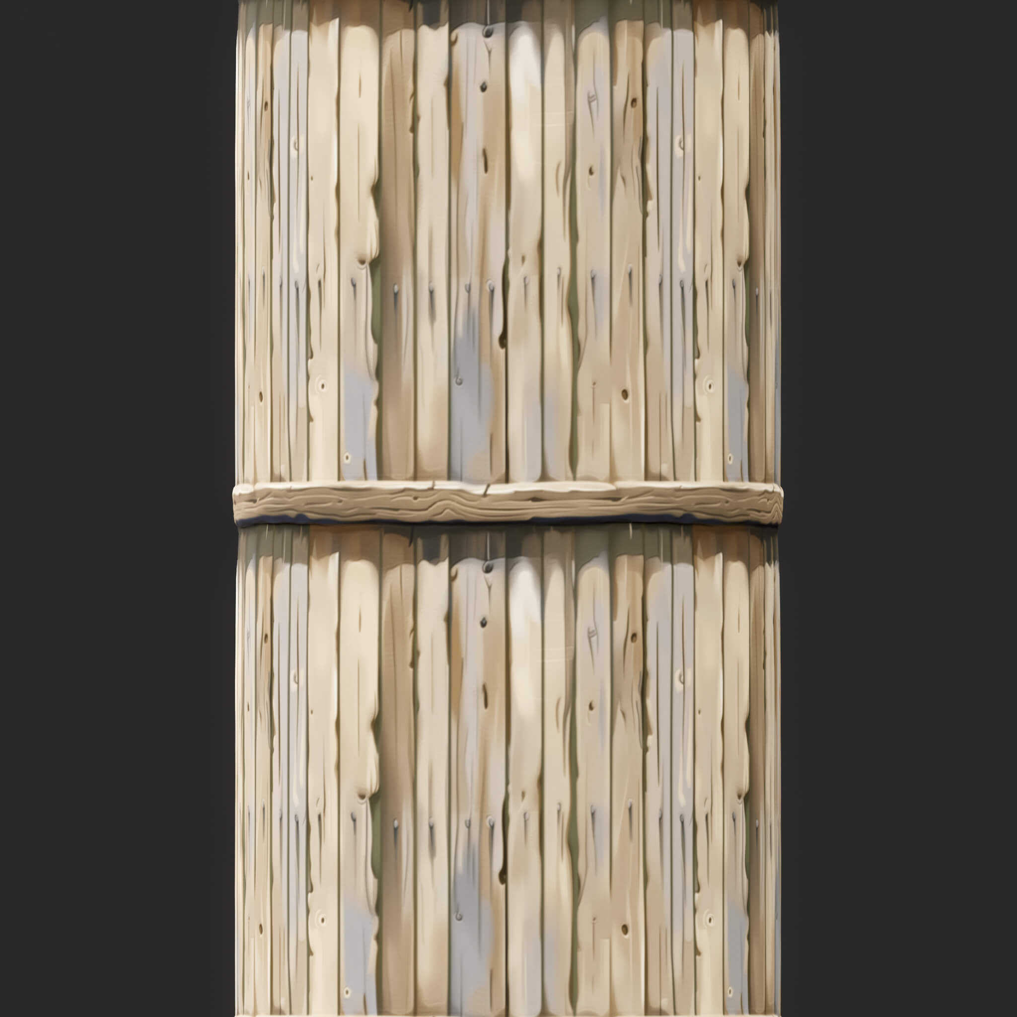 Stylized Wood Fence Seamless Texture by zames1992d