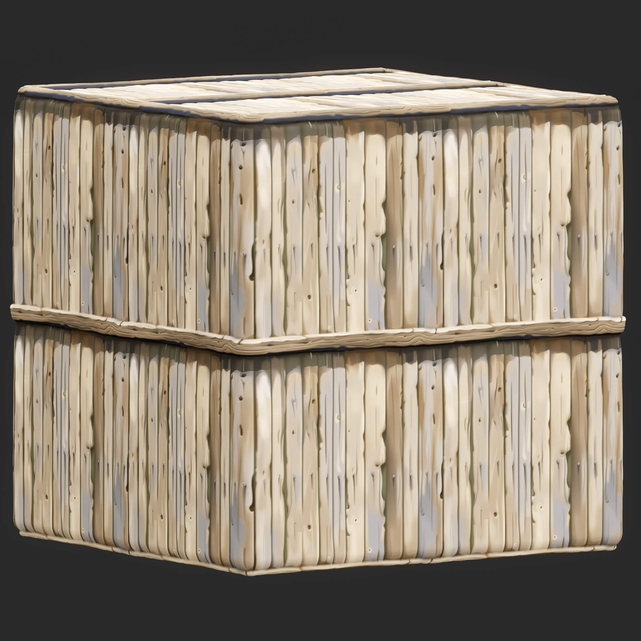 Stylized Wood Fence Seamless Texture by zames1992d