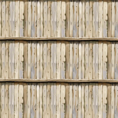 Stylized Wood Fence Seamless Texture by zames1992d