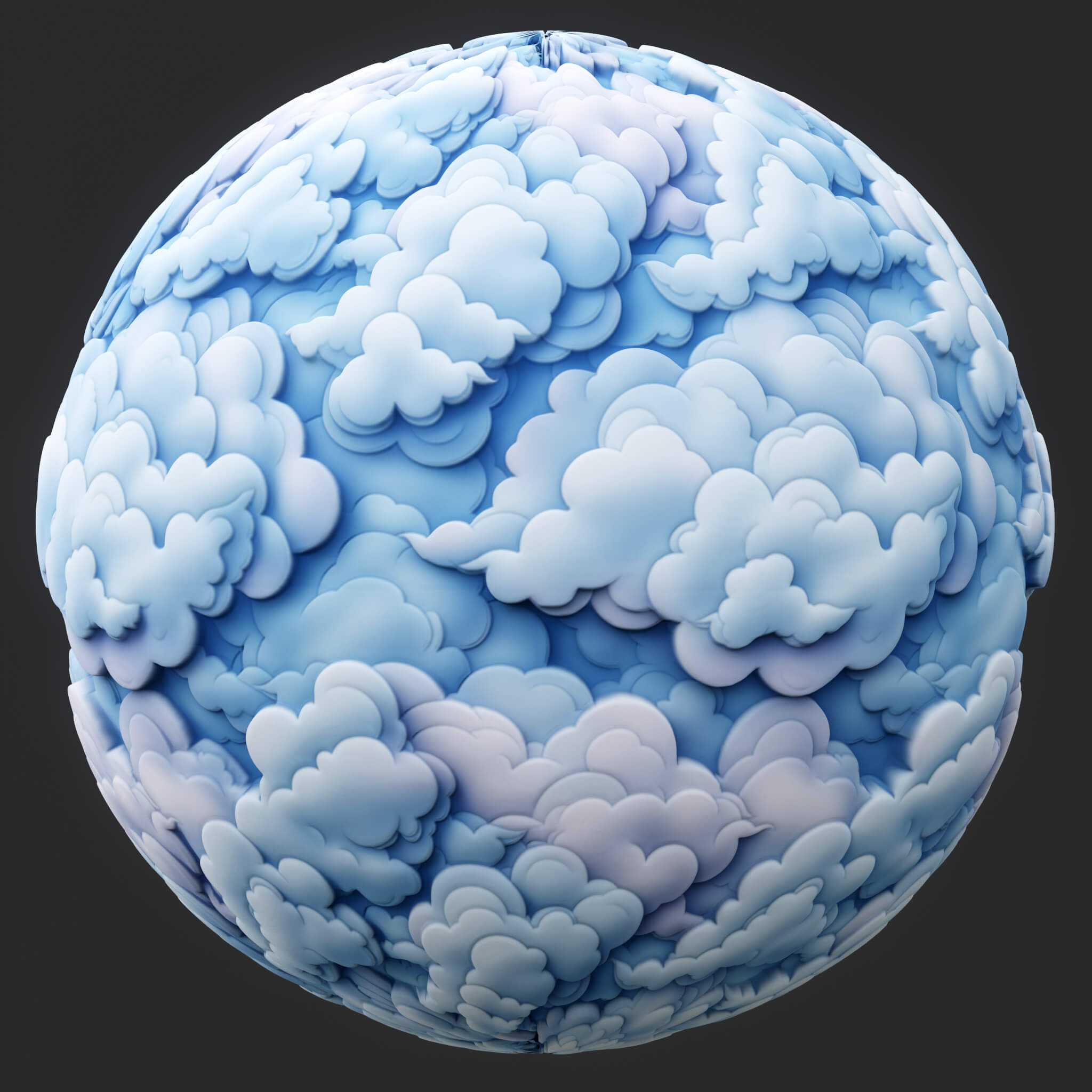 Stylized Clouds Seamless Texture by zames1992d