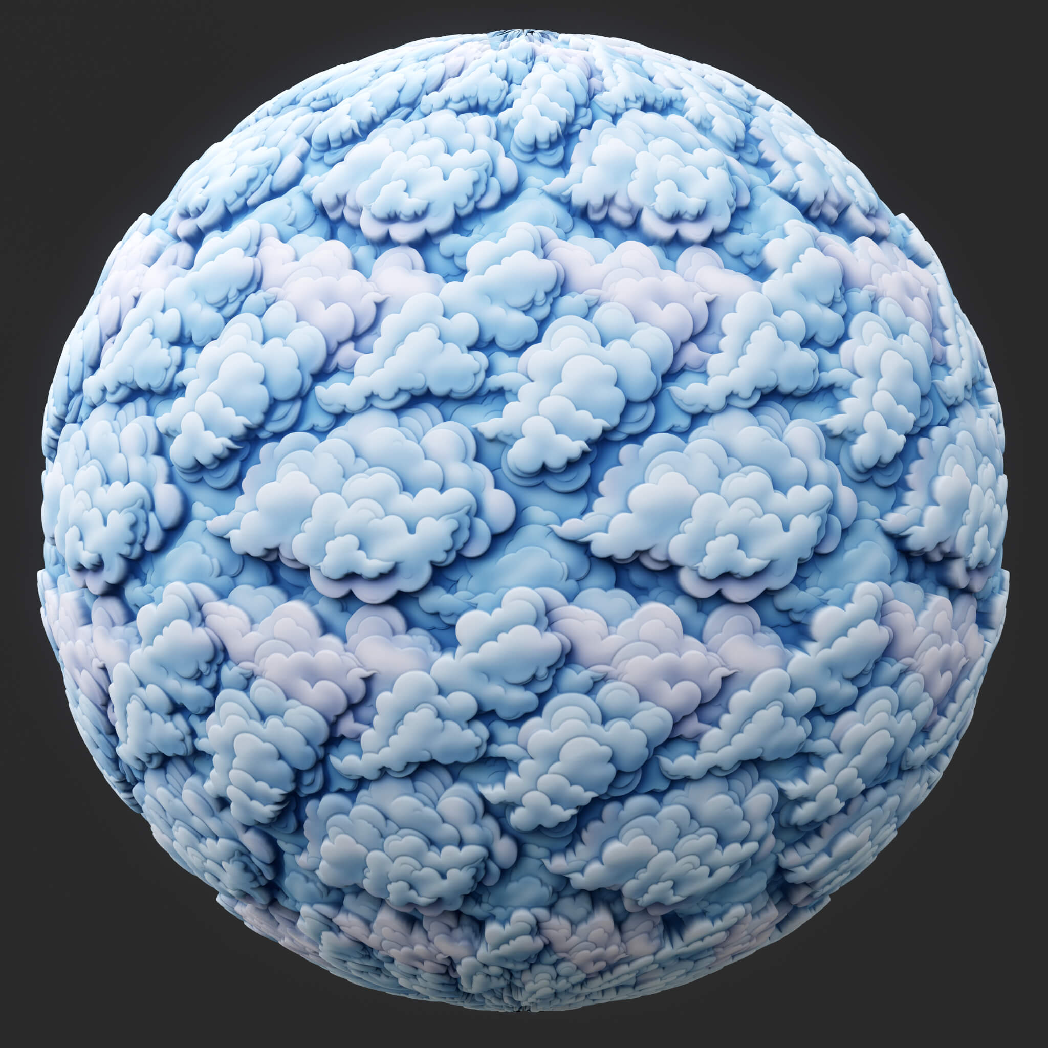 Stylized Clouds Seamless Texture by zames1992d
