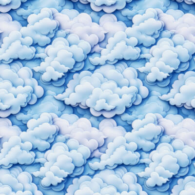 Stylized Clouds Seamless Texture by zames1992d