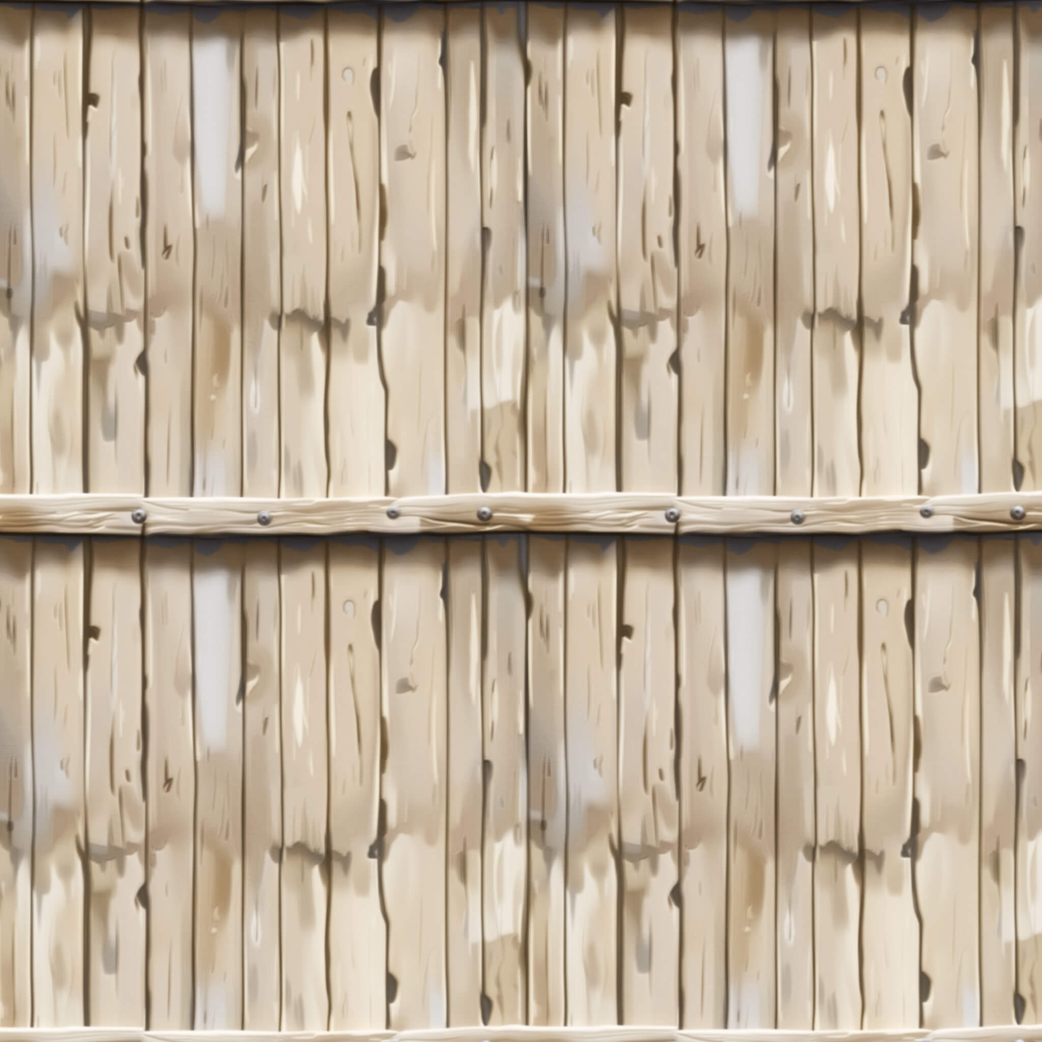 Stylized Wood Fence Seamless Texture by zames1992d