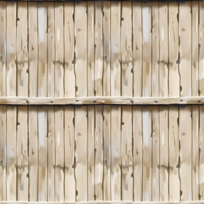 Stylized Wood Fence Seamless Texture by zames1992d