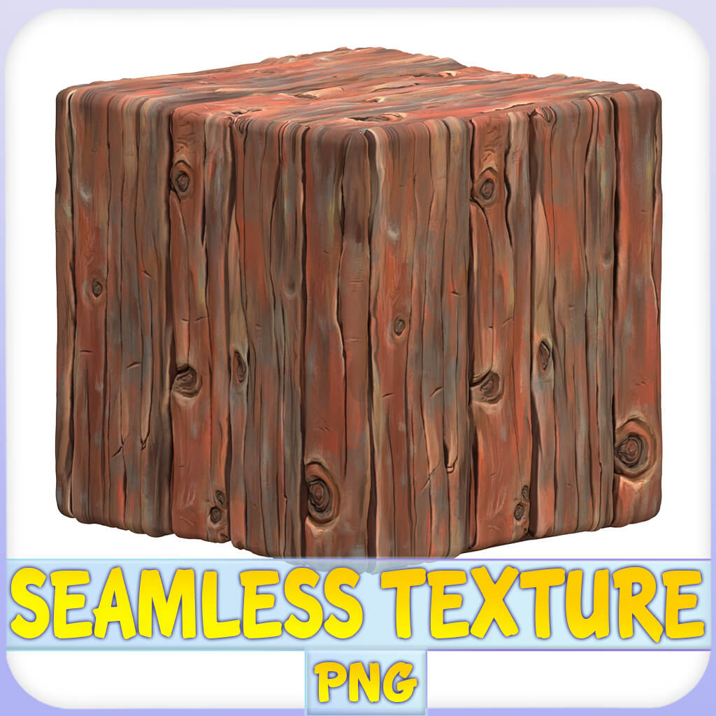 Stylized Wood Floor Seamless Texture by zames1992d