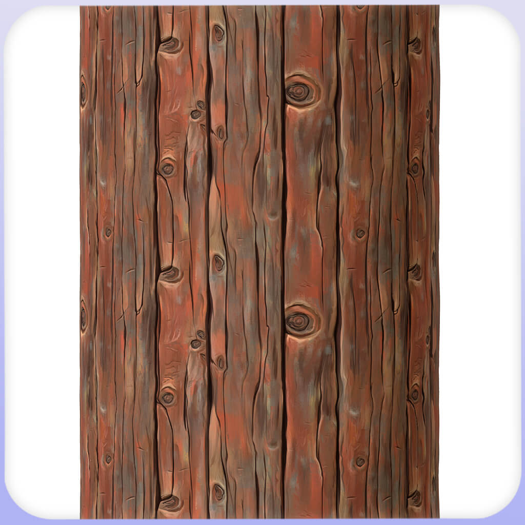 Stylized Wood Floor Seamless Texture by zames1992d