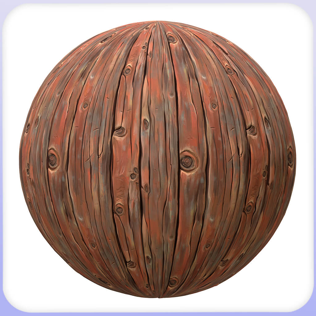 Stylized Wood Floor Seamless Texture by zames1992d