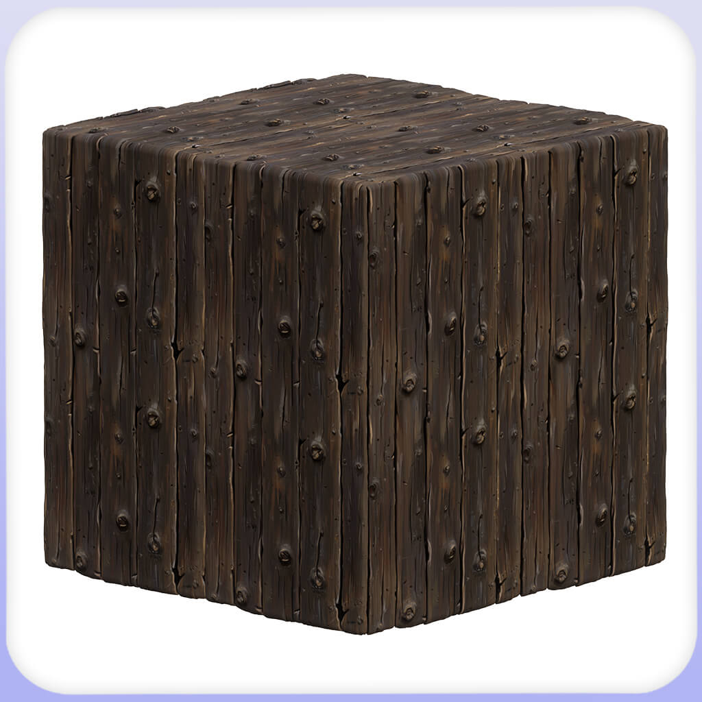 Stylized Wood Floor Seamless Texture by zames1992d