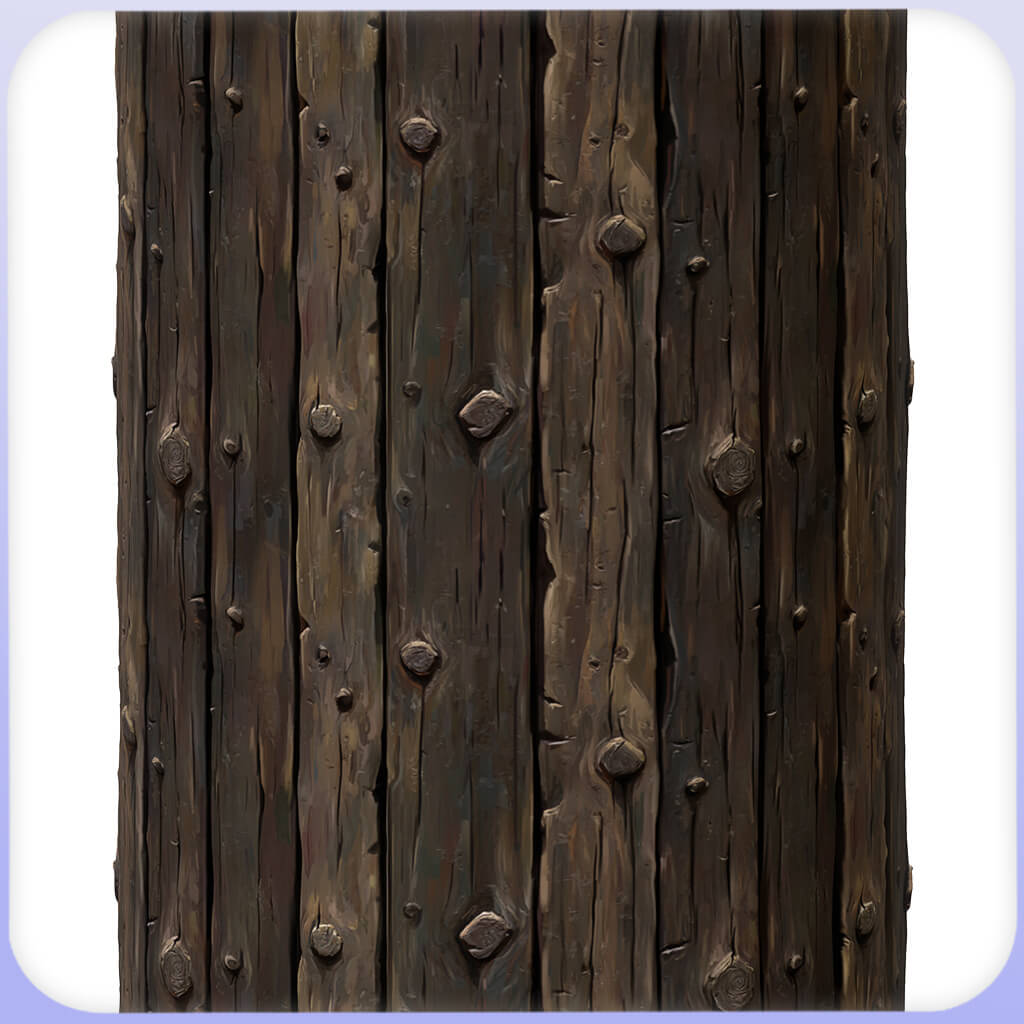 Stylized Wood Floor Seamless Texture by zames1992d