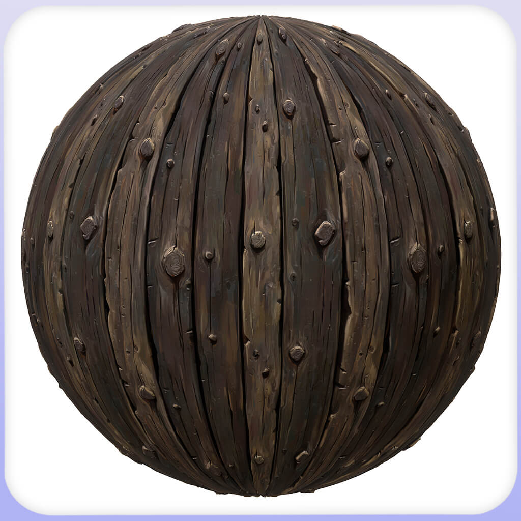 Stylized Wood Floor Seamless Texture by zames1992d