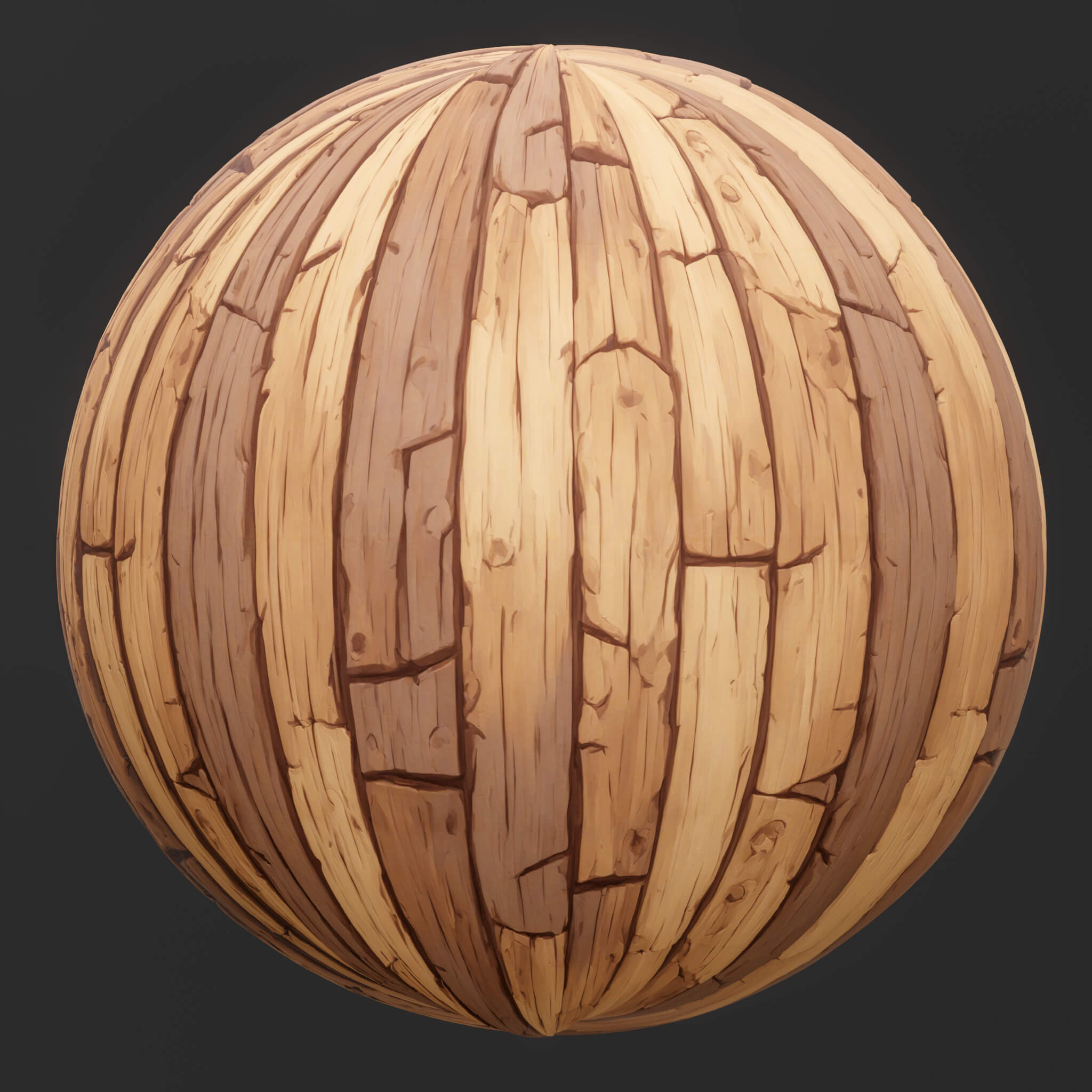 Stylized Wood Seamless Texture by zames1992d