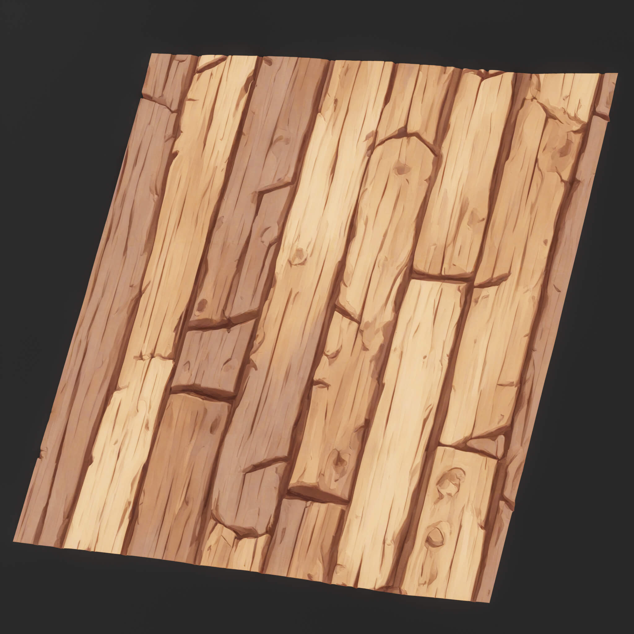 Stylized Wood Seamless Texture by zames1992d