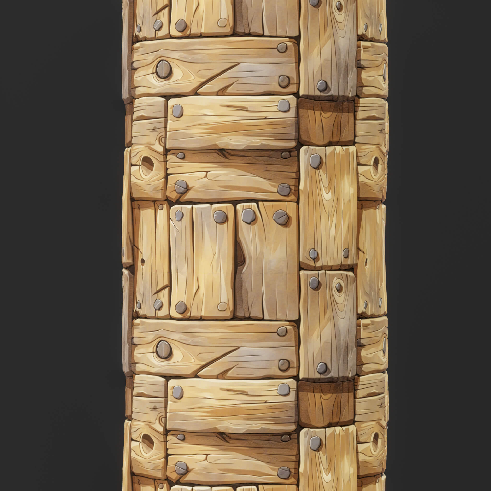 Stylized Wood Seamless Texture by zames1992d