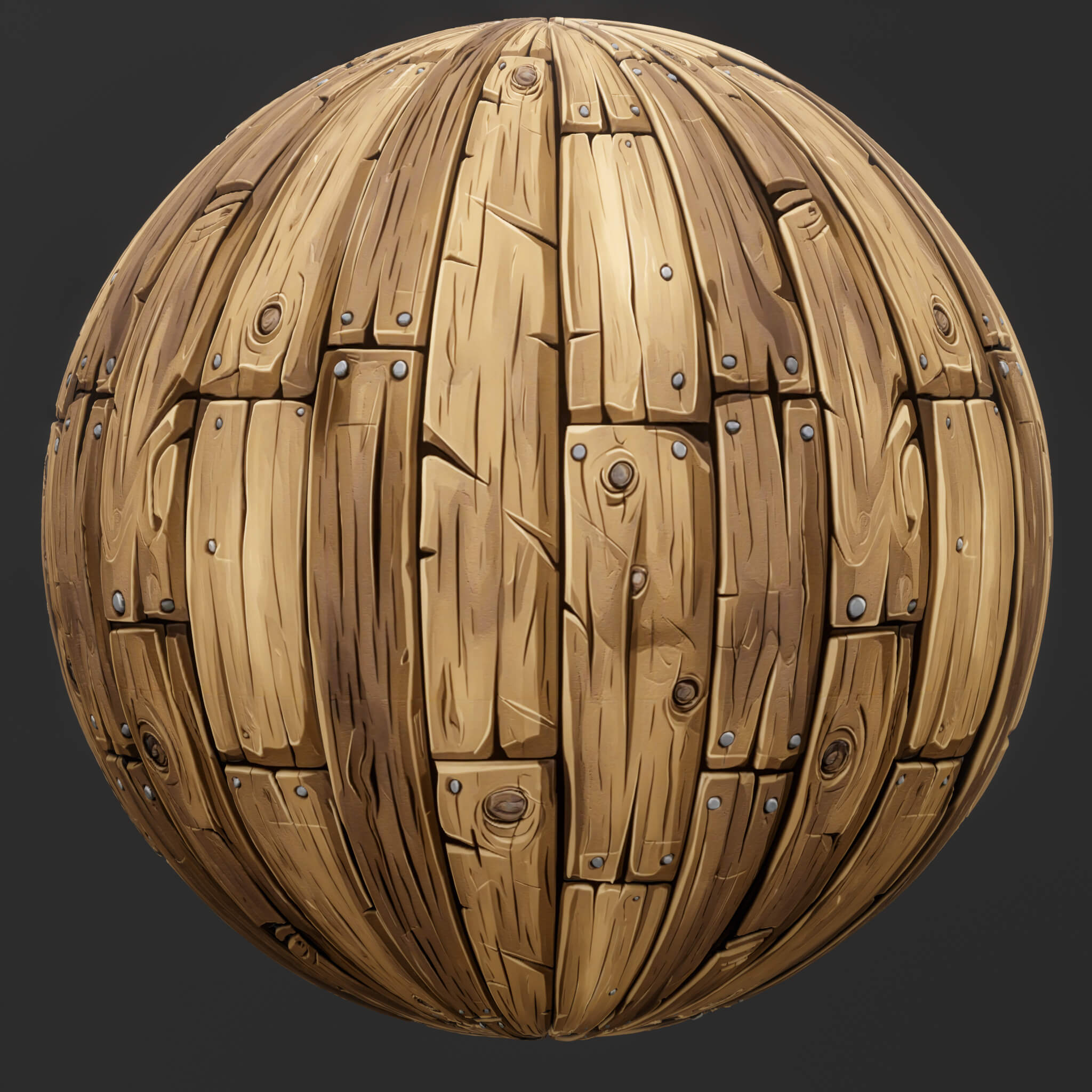 Stylized Wood Seamless Texture by zames1992d