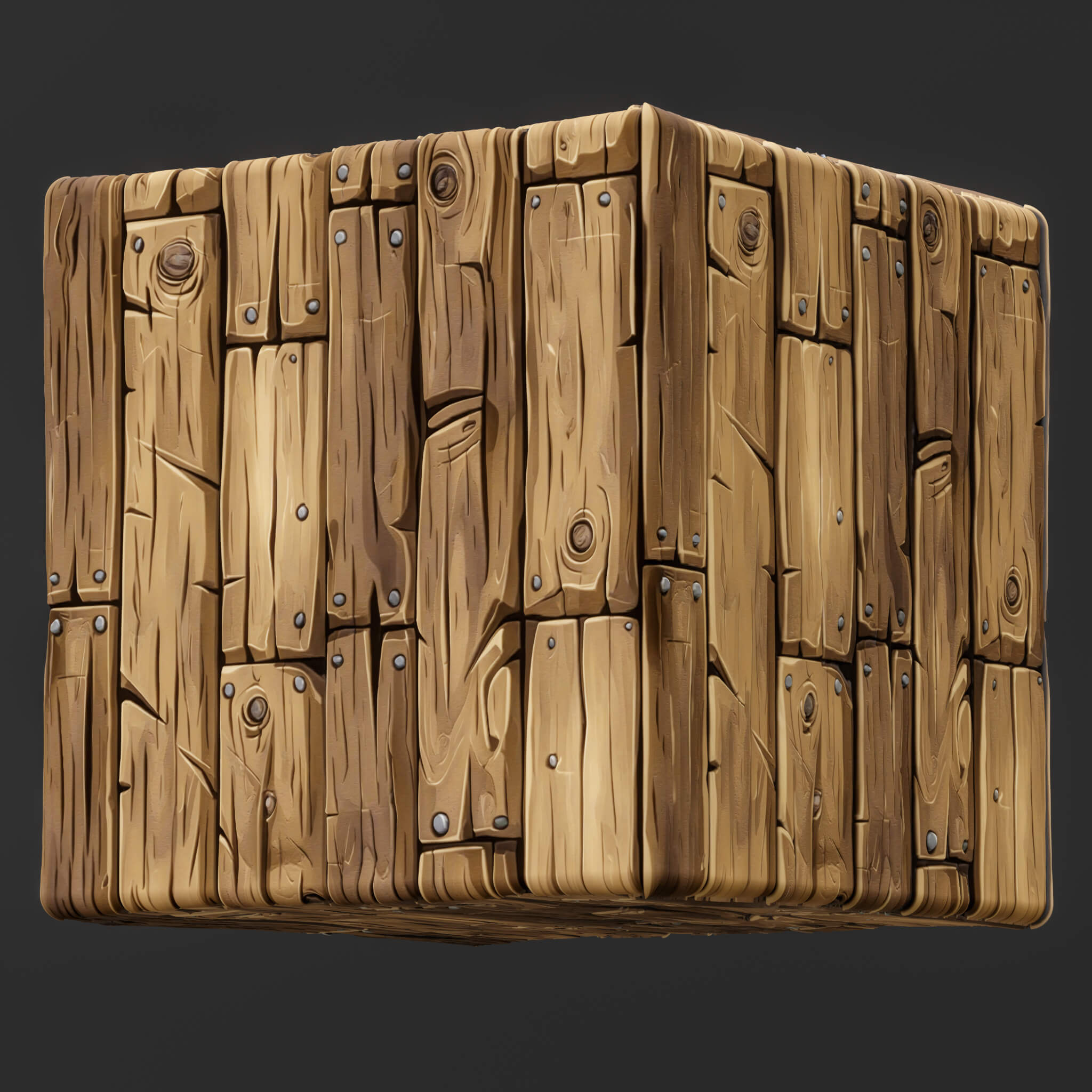 Stylized Wood Seamless Texture by zames1992d