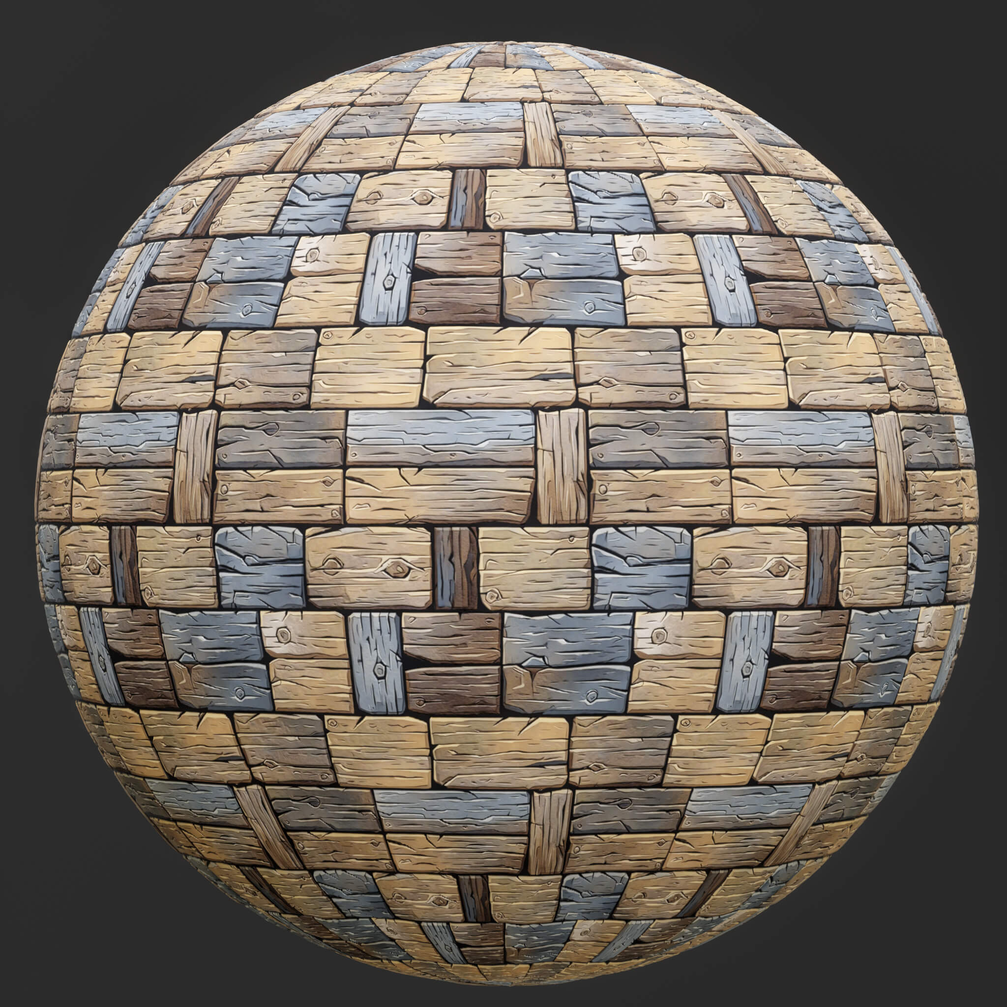 Stylized Wood Seamless Texture by zames1992d