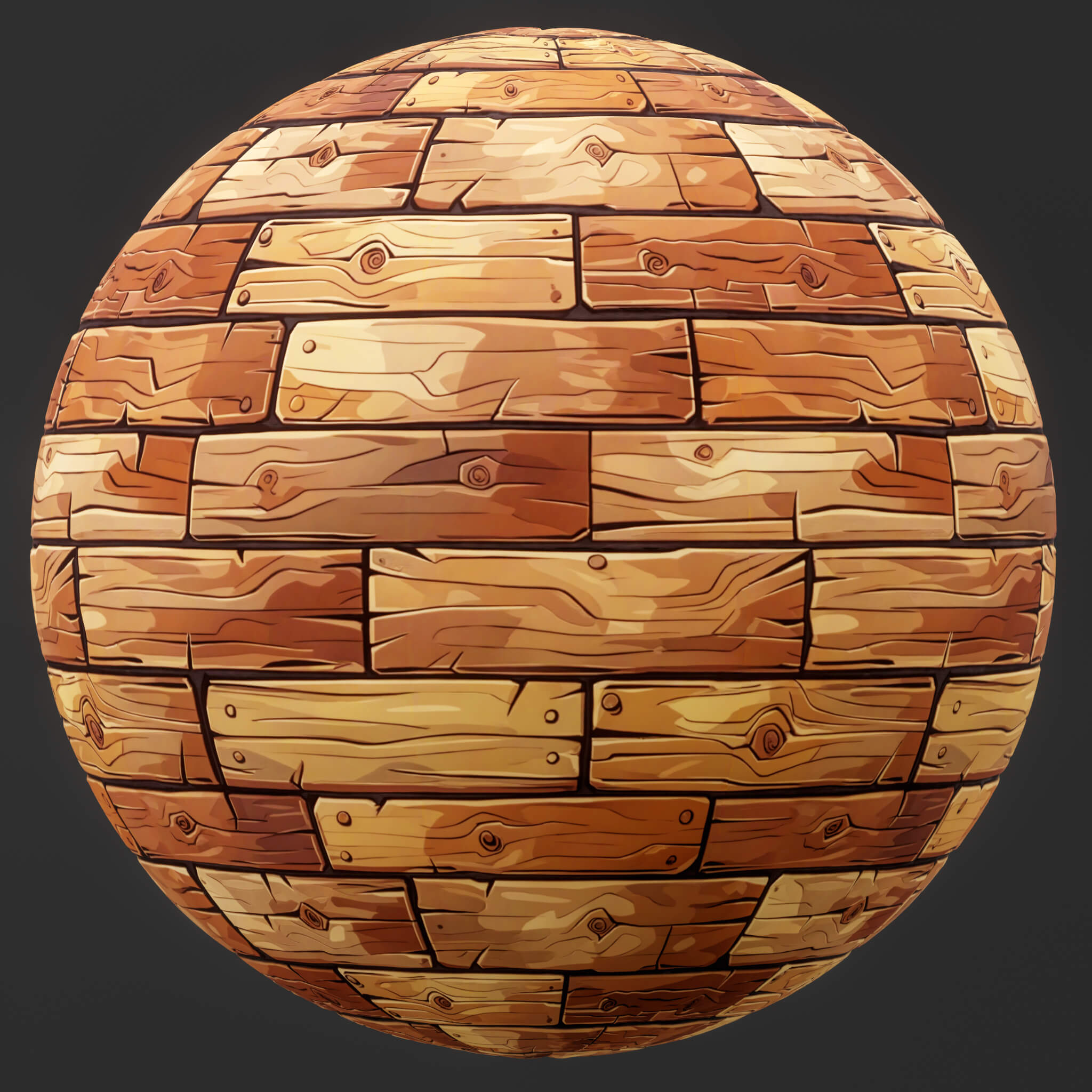 Stylized Wood Seamless Texture by zames1992d