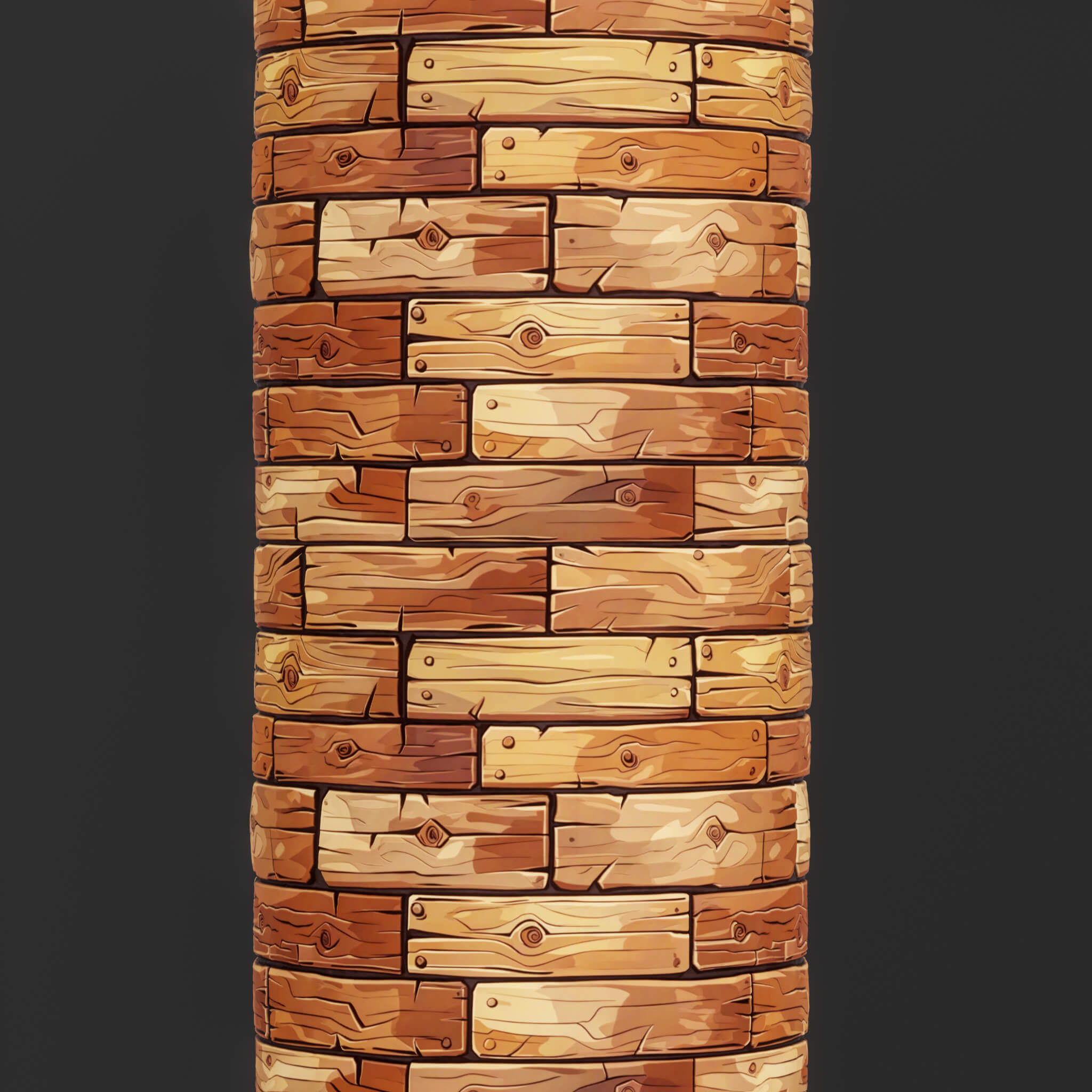Stylized Wood Seamless Texture by zames1992d
