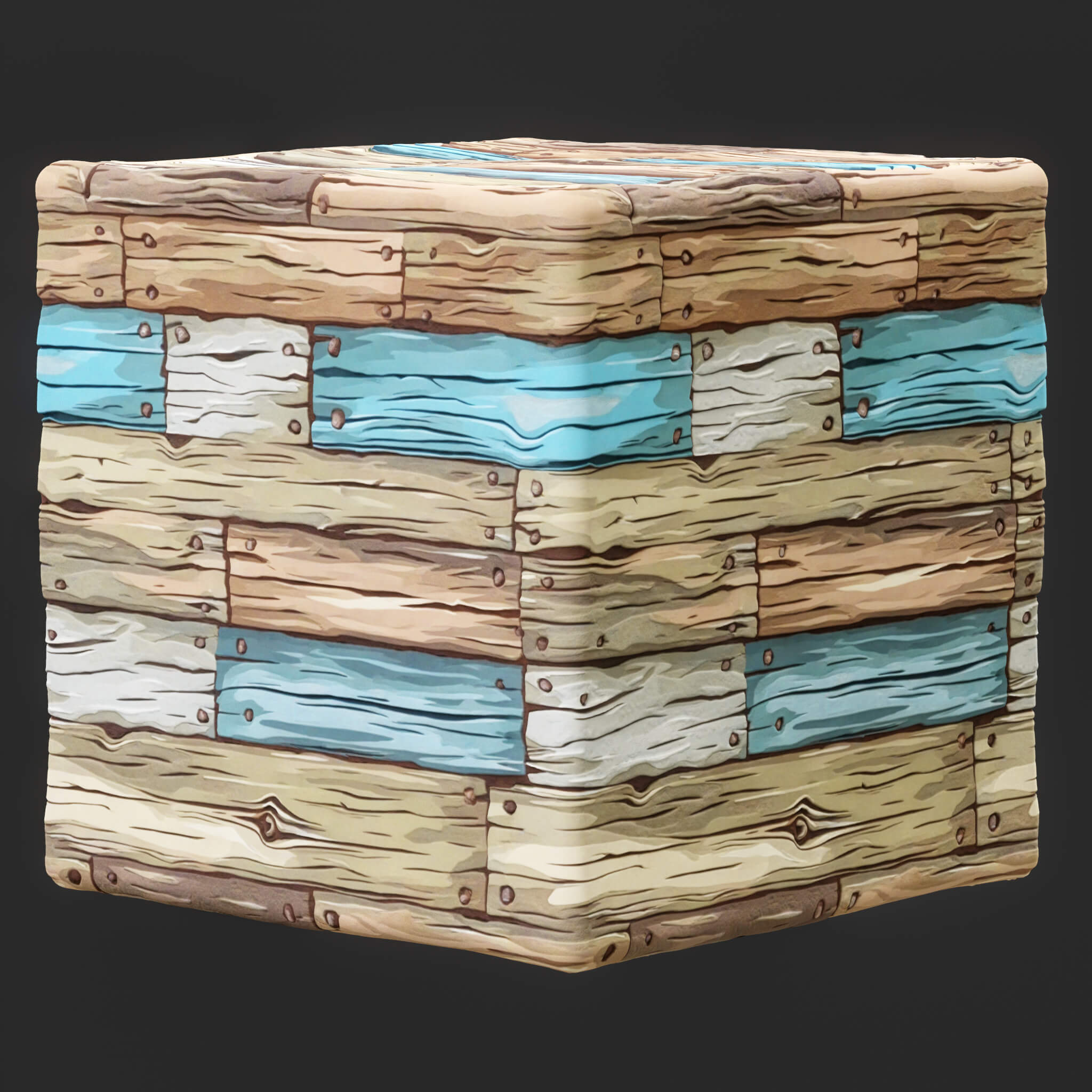 Stylized Wood Seamless Texture by zames1992d