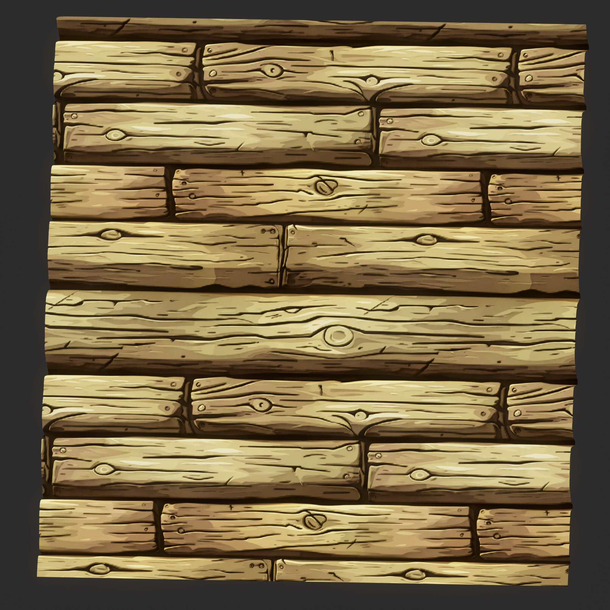 Stylized Wood Seamless Texture by zames1992d