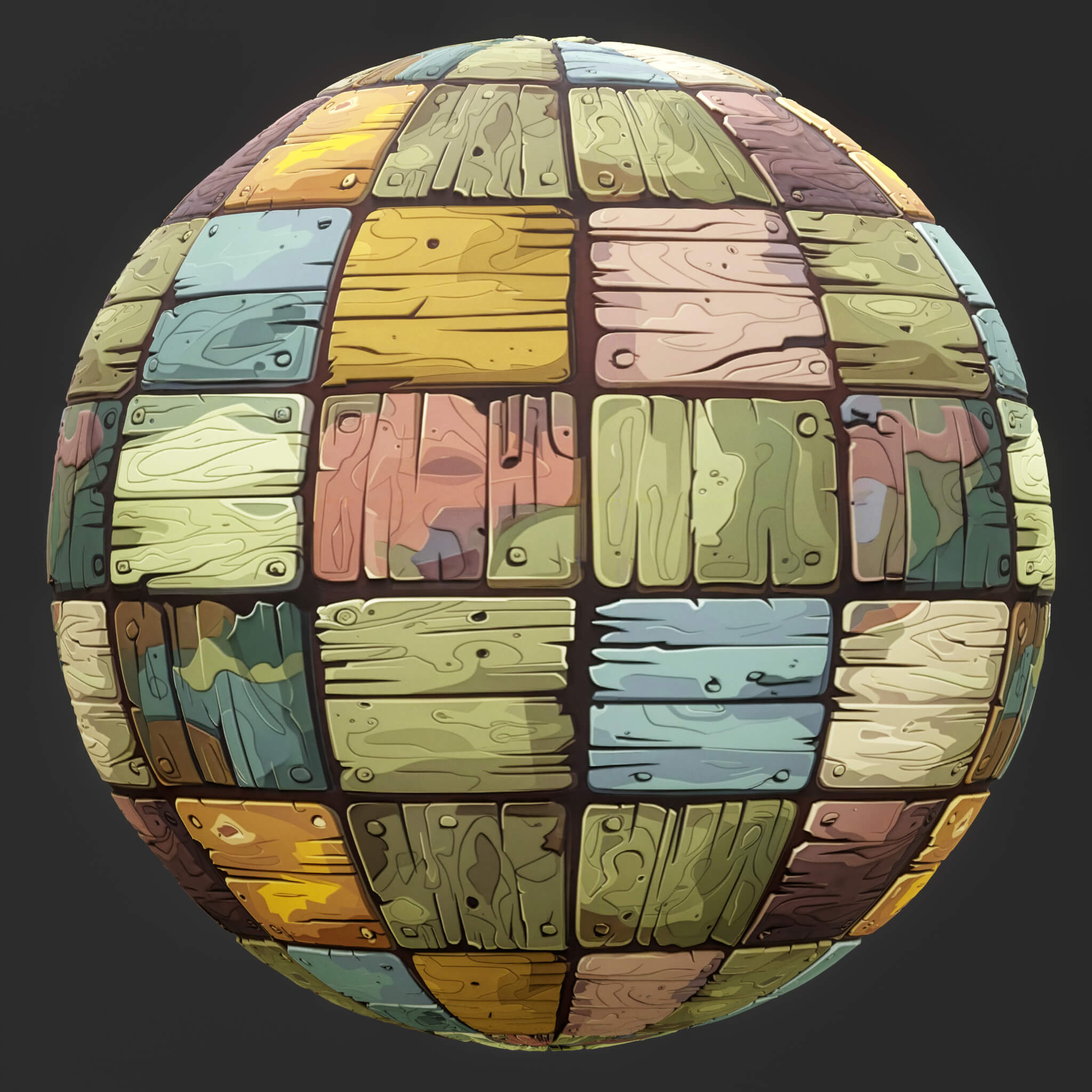 Stylized Wood Seamless Texture by zames1992d