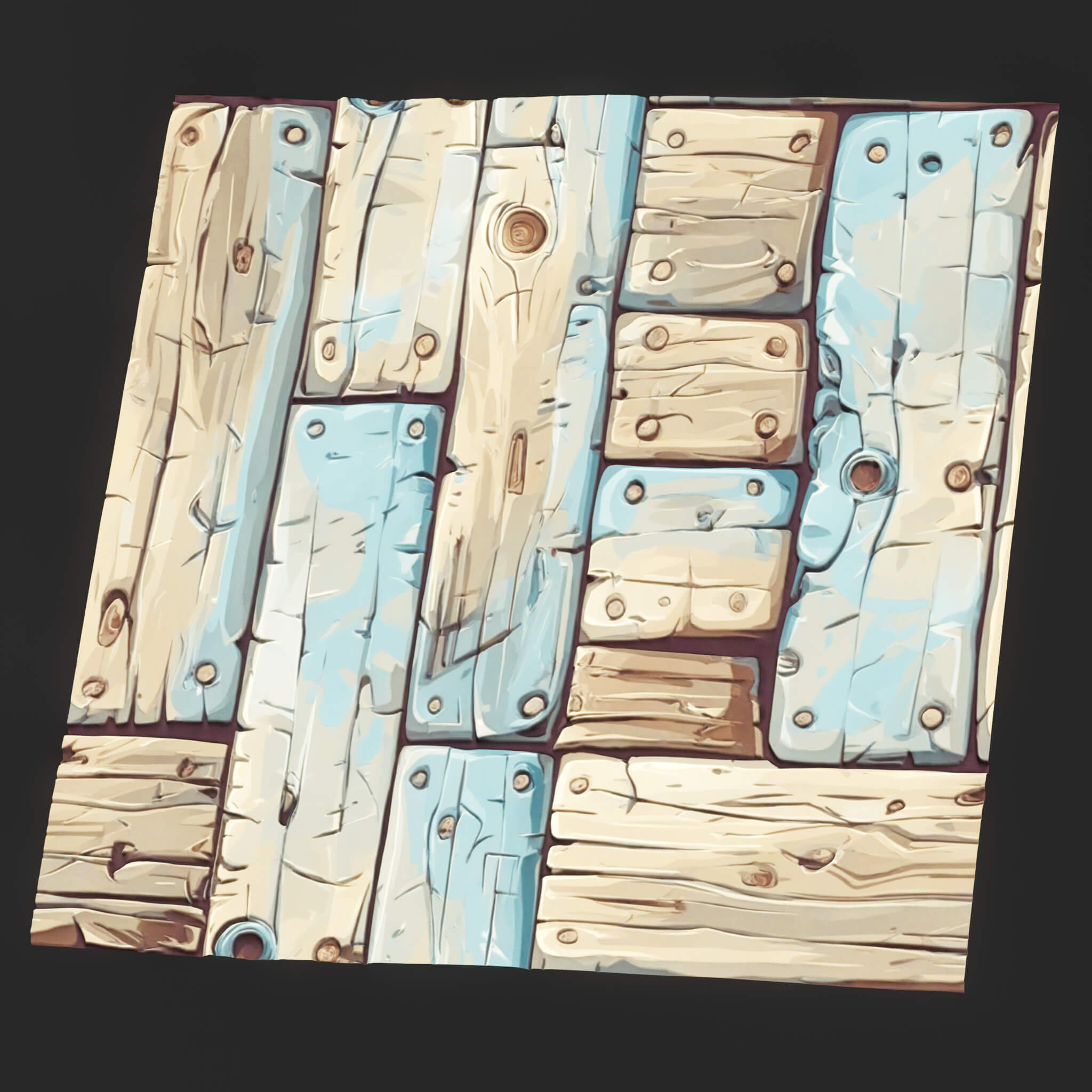 Stylized Wood Seamless Texture by zames1992d