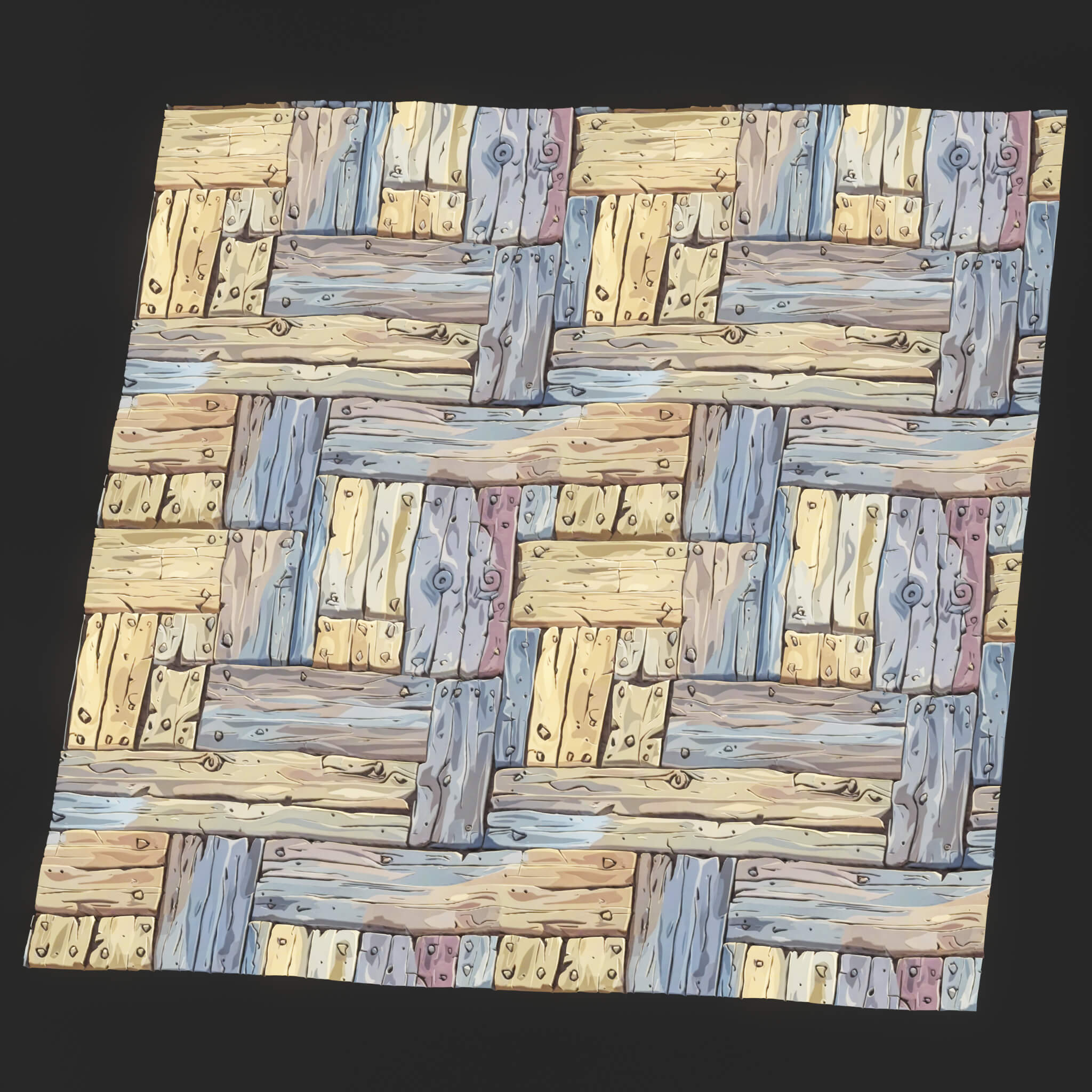 Stylized Wood Seamless Texture by zames1992d