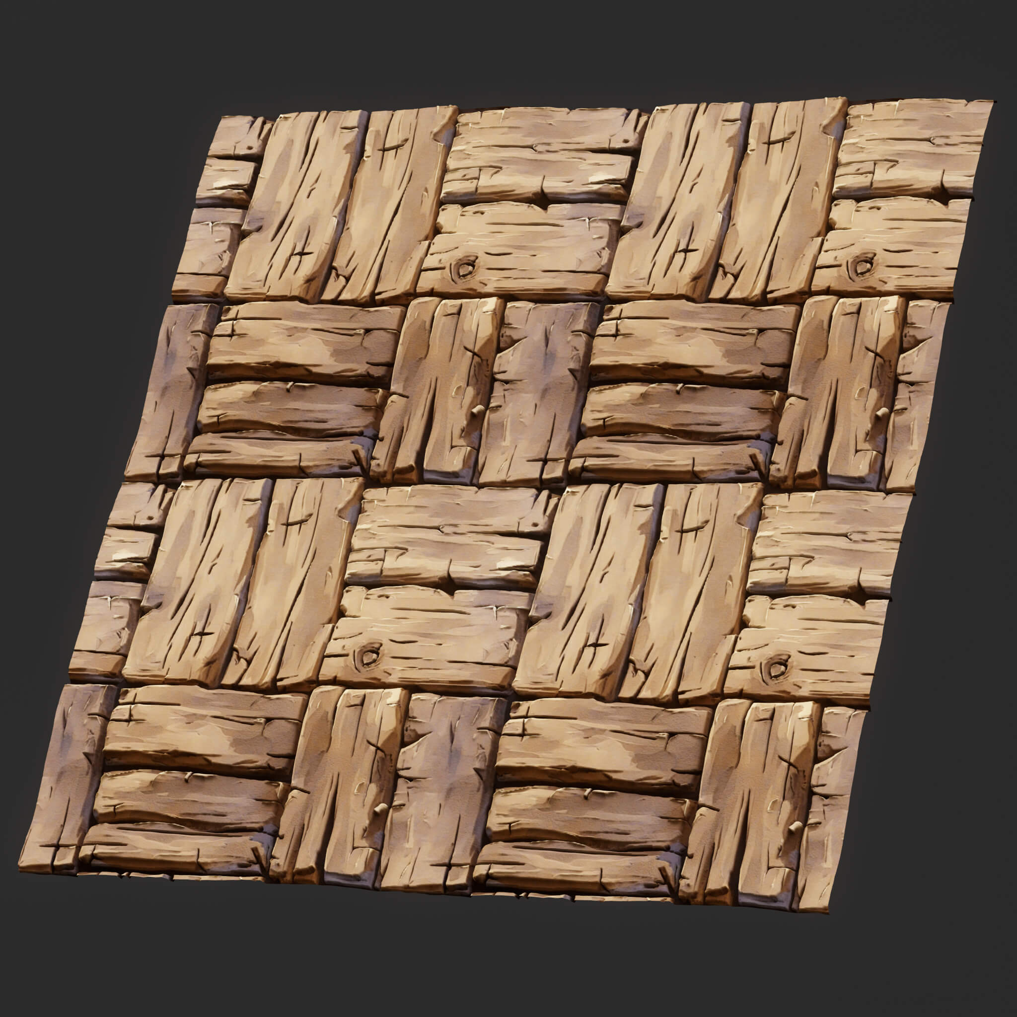 Stylized Wood Seamless Texture by zames1992d