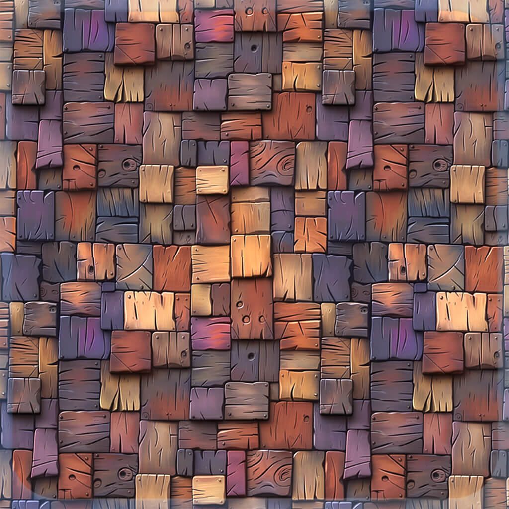 Stylized Wood Seamless Texture by zames1992d