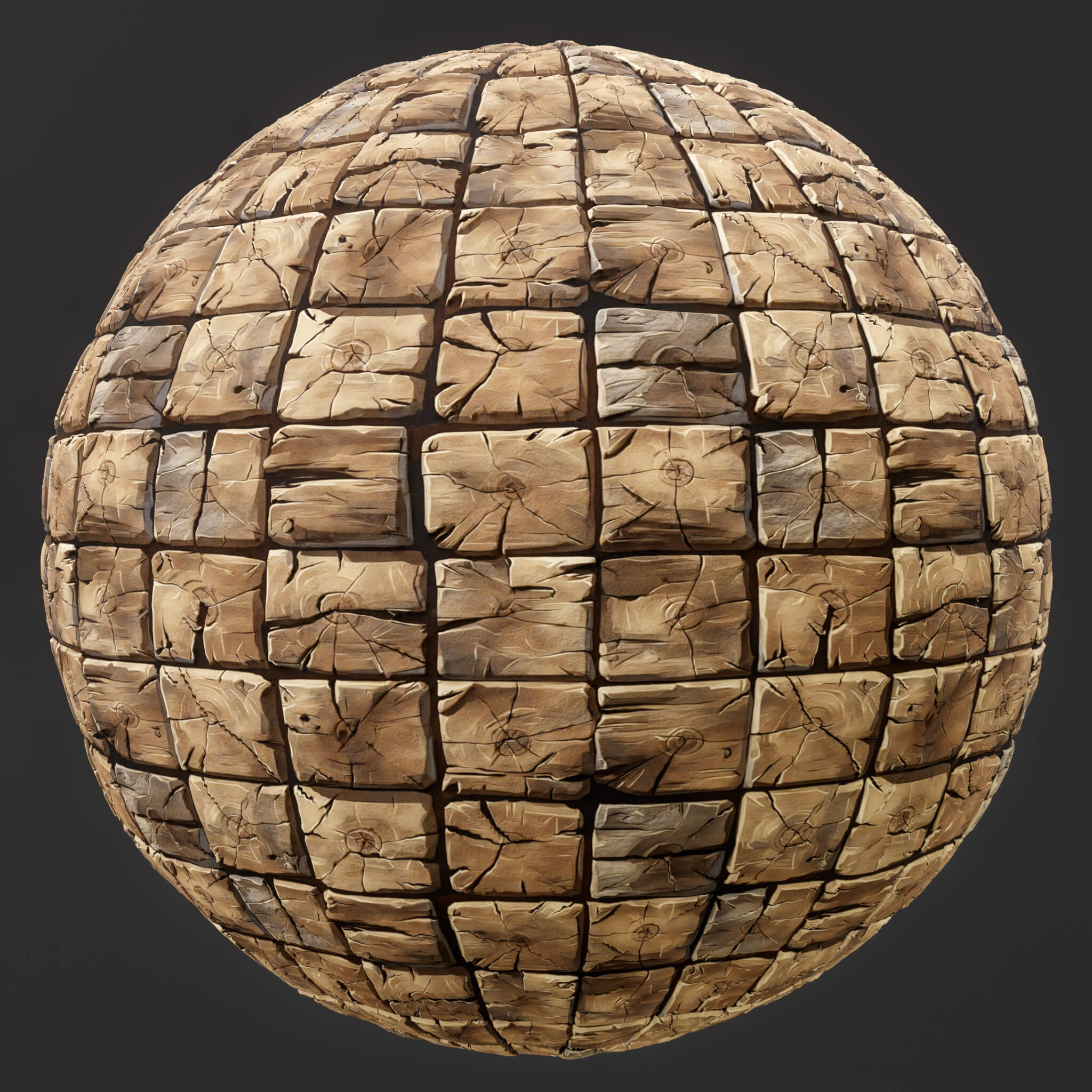 Stylized Wood Seamless Texture by zames1992d