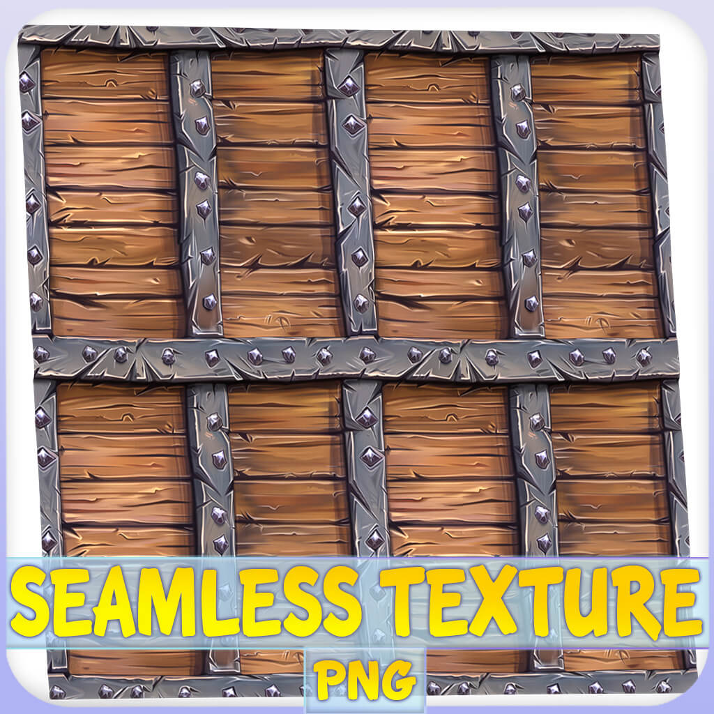 Stylized Wood Seamless Texture by zames1992d