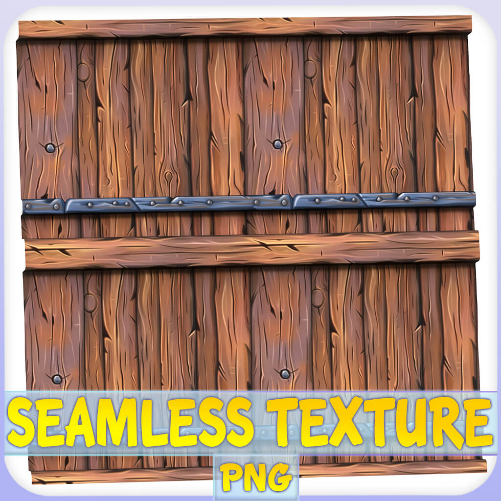 Stylized Wood Seamless Texture by zames1992d